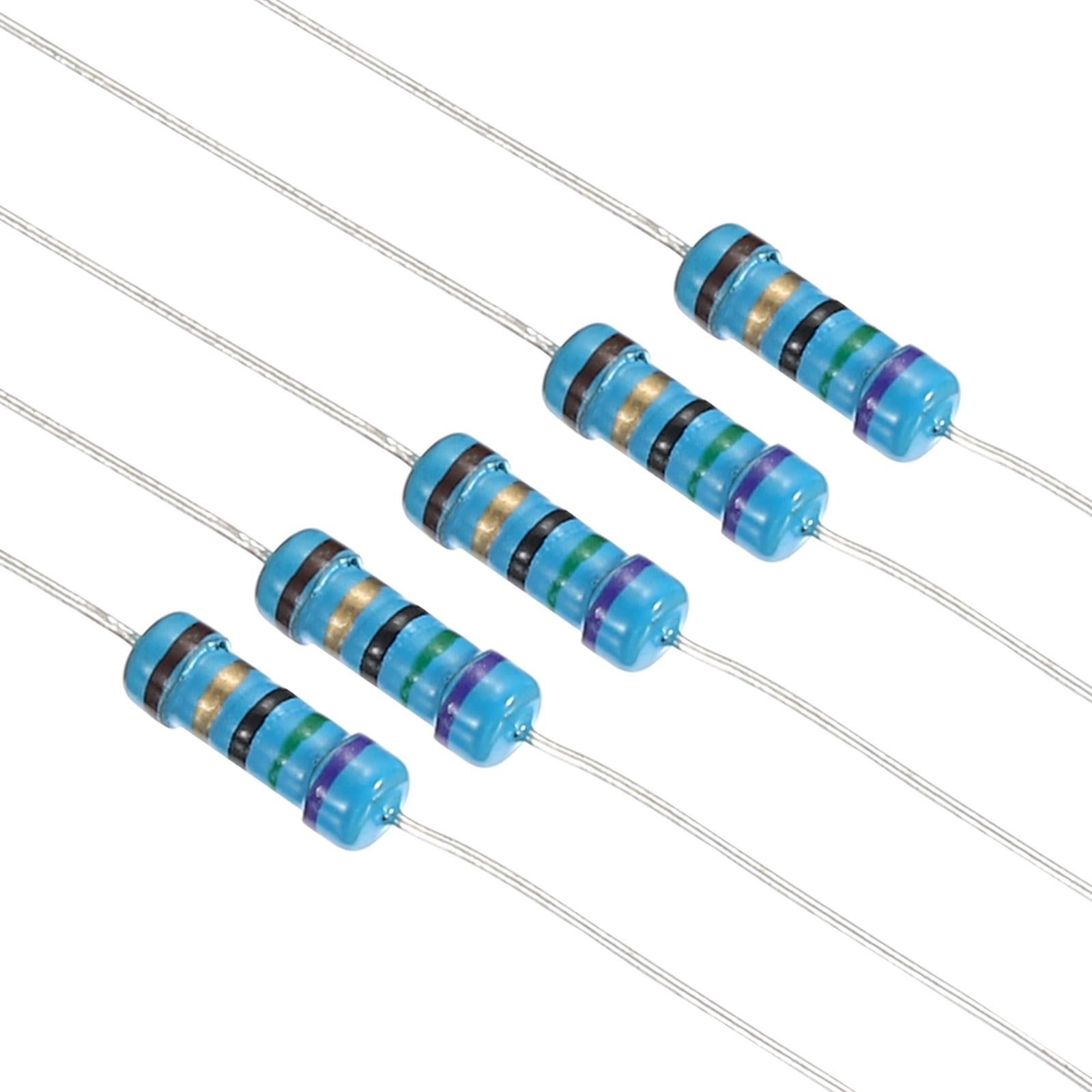 Unique Bargains 1Ohm to 1MOhm Metal Film Resistor Assortment Kit 127 ...