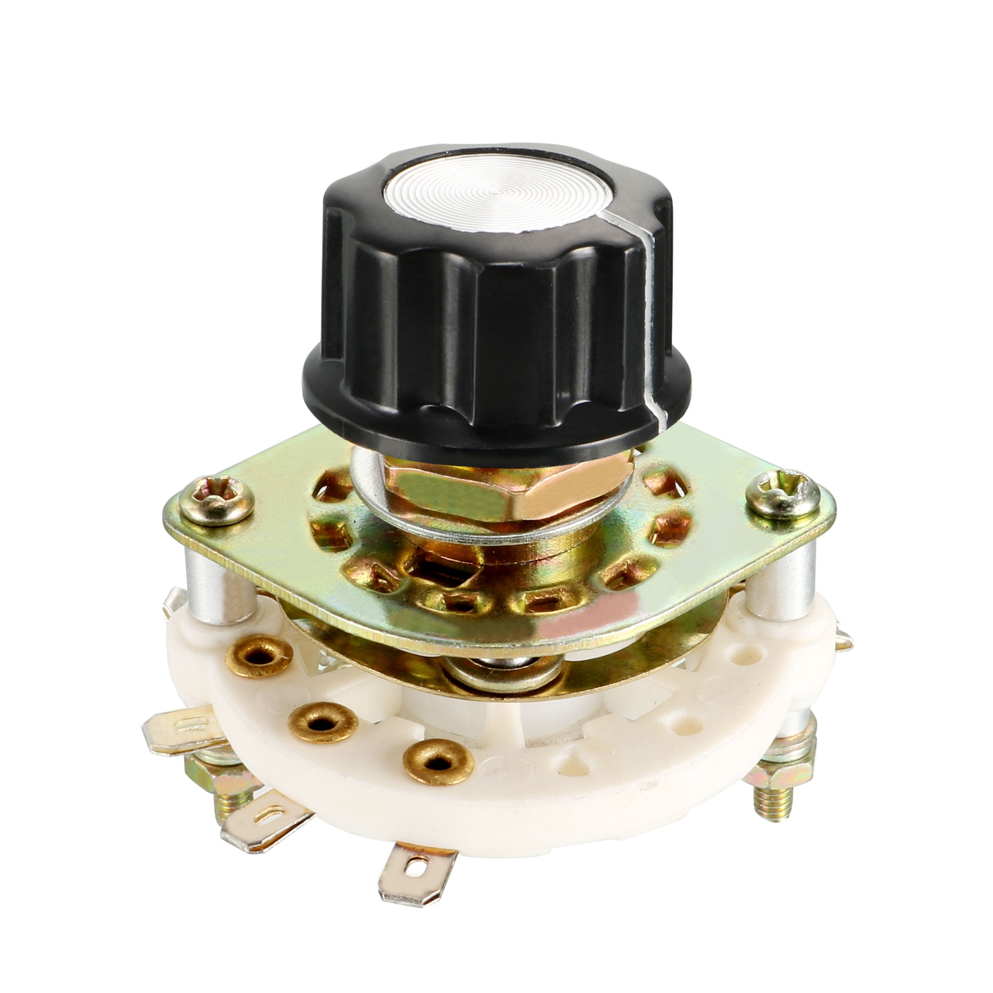 Unique Bargains 1P8T 1 Pole 8 Throw 1Deck Band Channel Rotary Switch ...