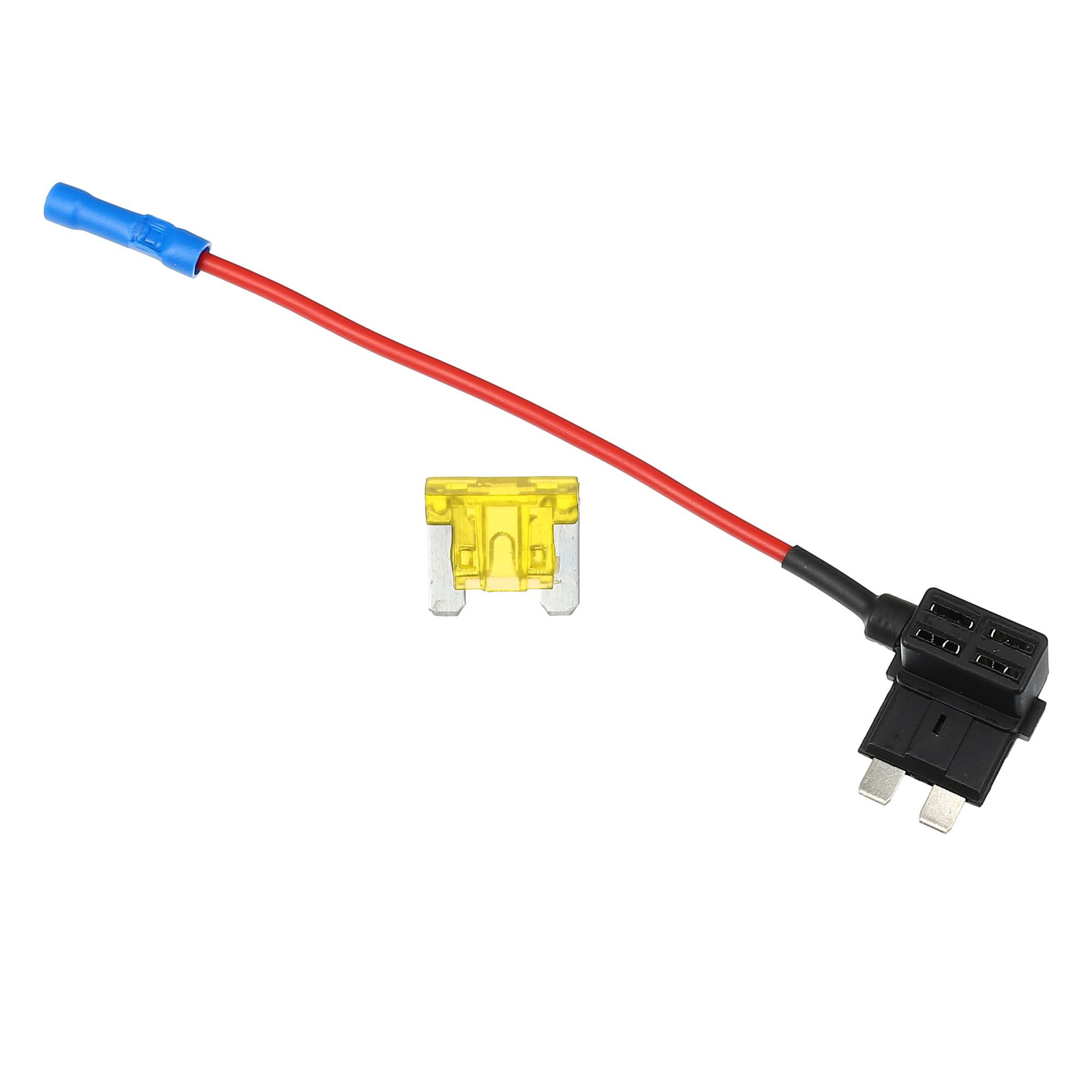 Unique Bargains 1Pack 12V Standard Fuse Adapter Tap Fuse Kit with 1pcs ...