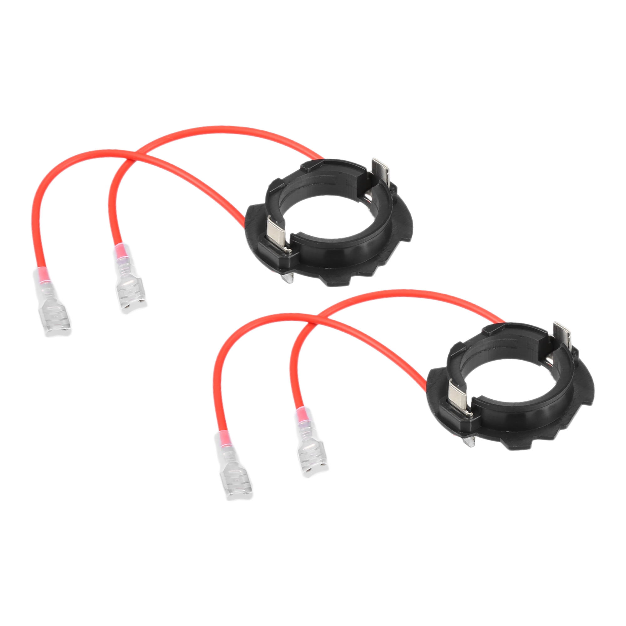 Unique Bargains 1Pair Automotive LED Headlight Retainer Adapter Holder ...