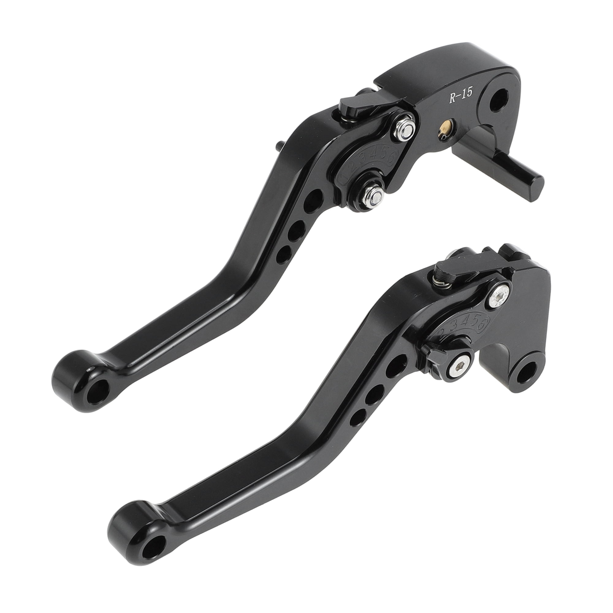 Unique Bargains 1Pair Short Motorcycle Brake Clutch Levers for YAMAHA ...