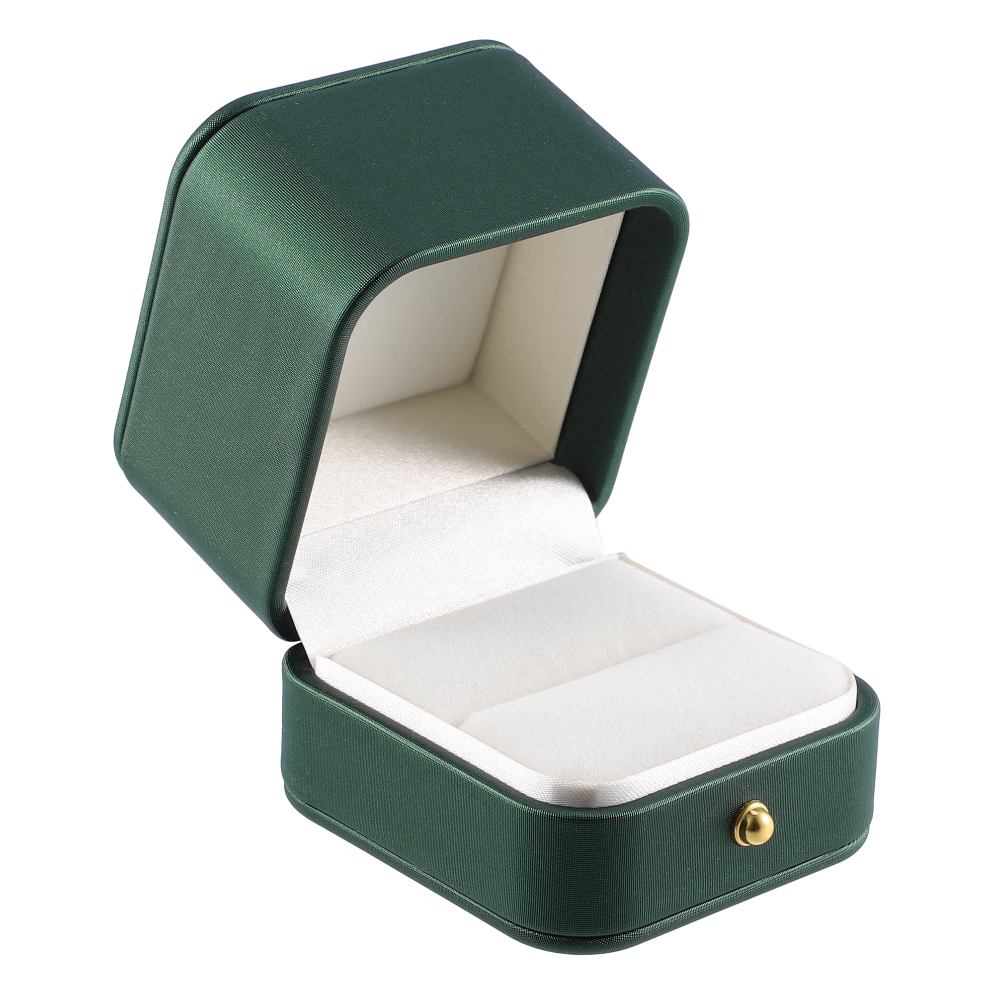 Unique Bargains 1Pc Single Ring Box Jewelry Storage Display Stand Ring ...