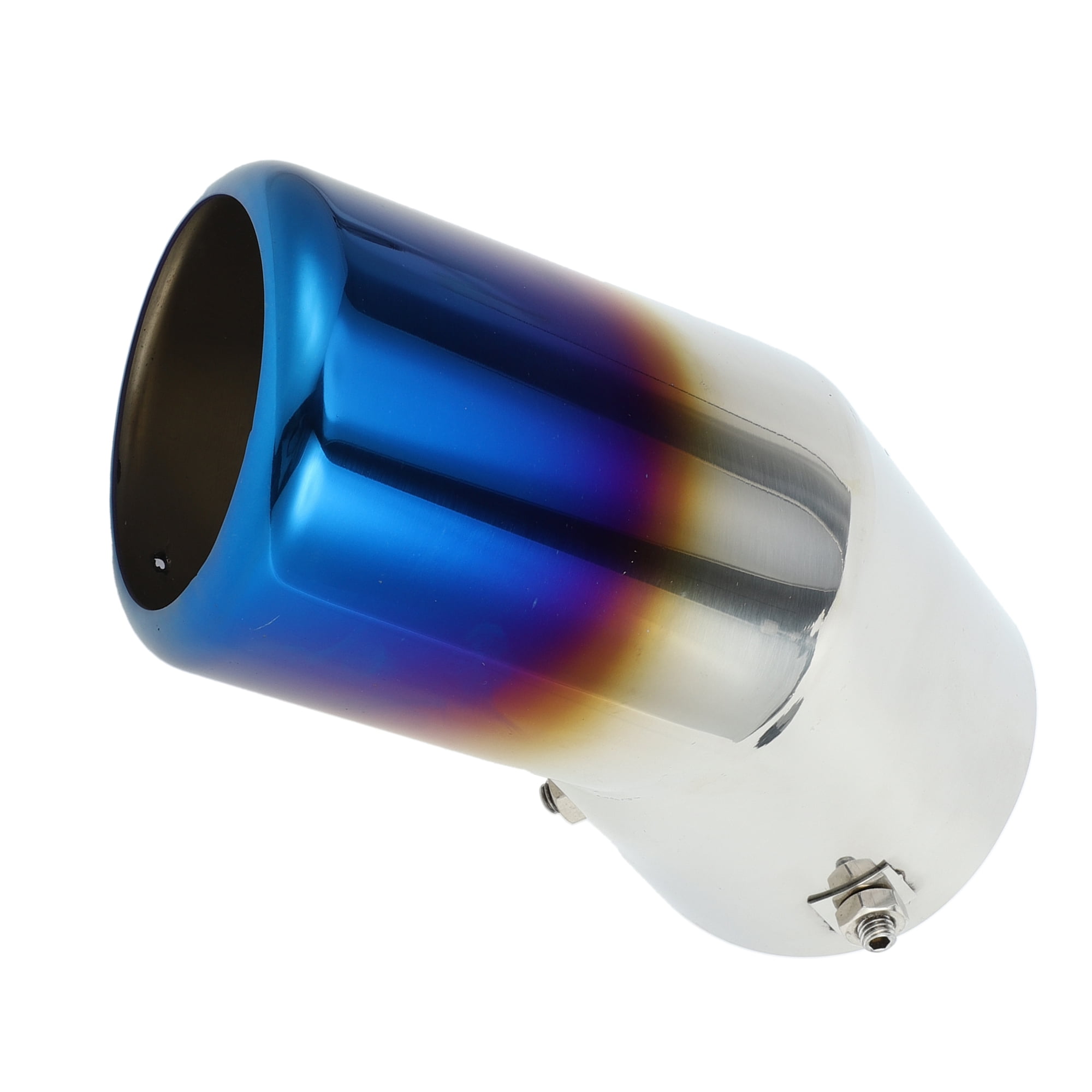 Unique Bargains 1Pc Slant Exhaust Tip 3.8" Inlet for Toyota Land ...