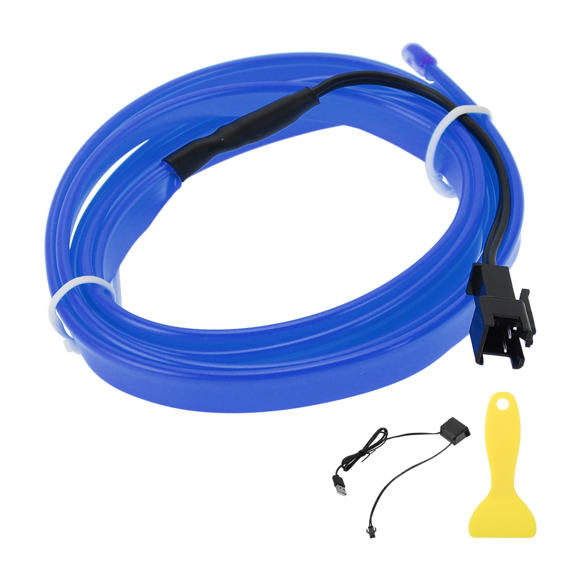 Unique Bargains 1m EL Wire Cable LED Glow String Light Car Interior ...