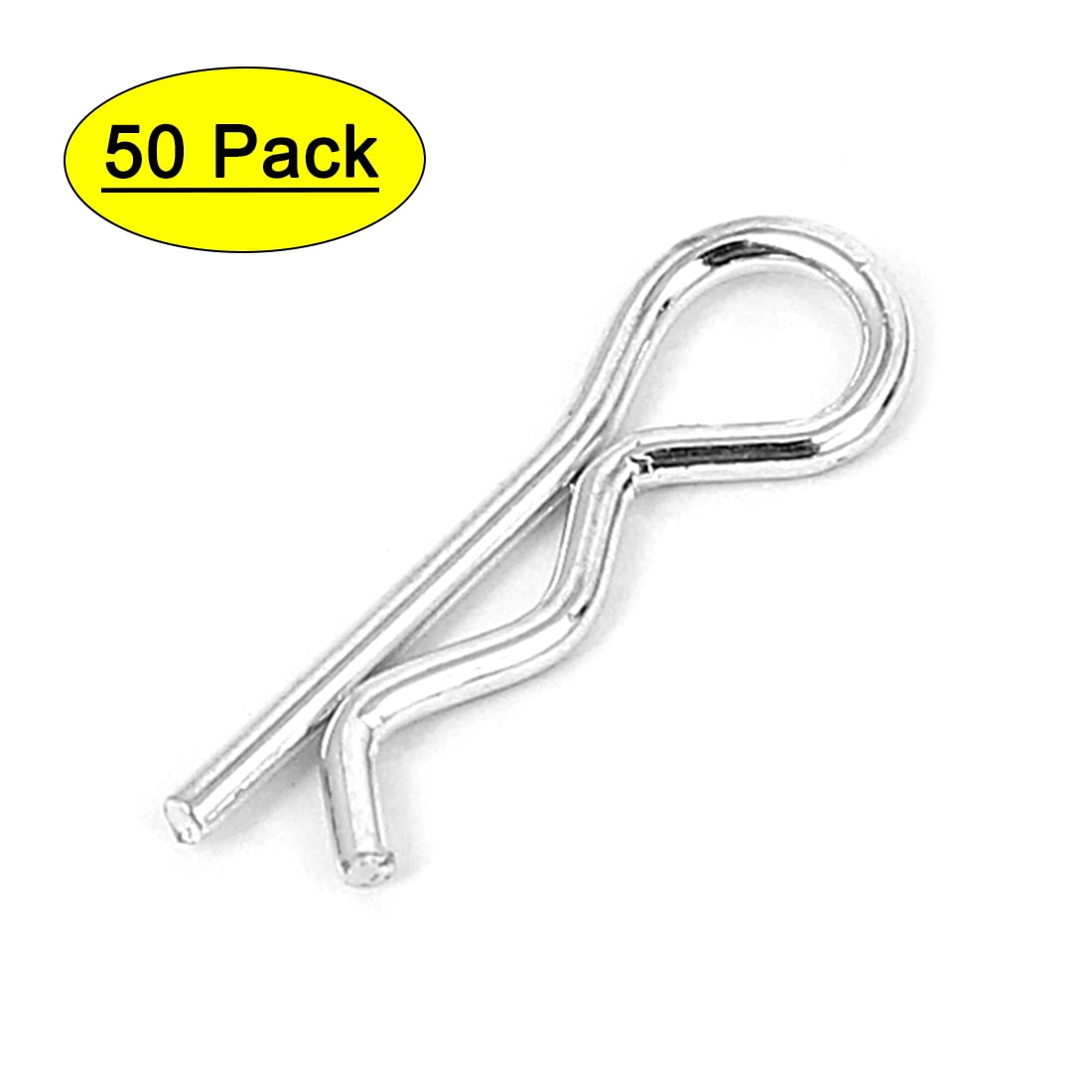 Unique Bargains 1mm x 16mm Hair Pin Shaped Zinc Plated Cotter Clip ...