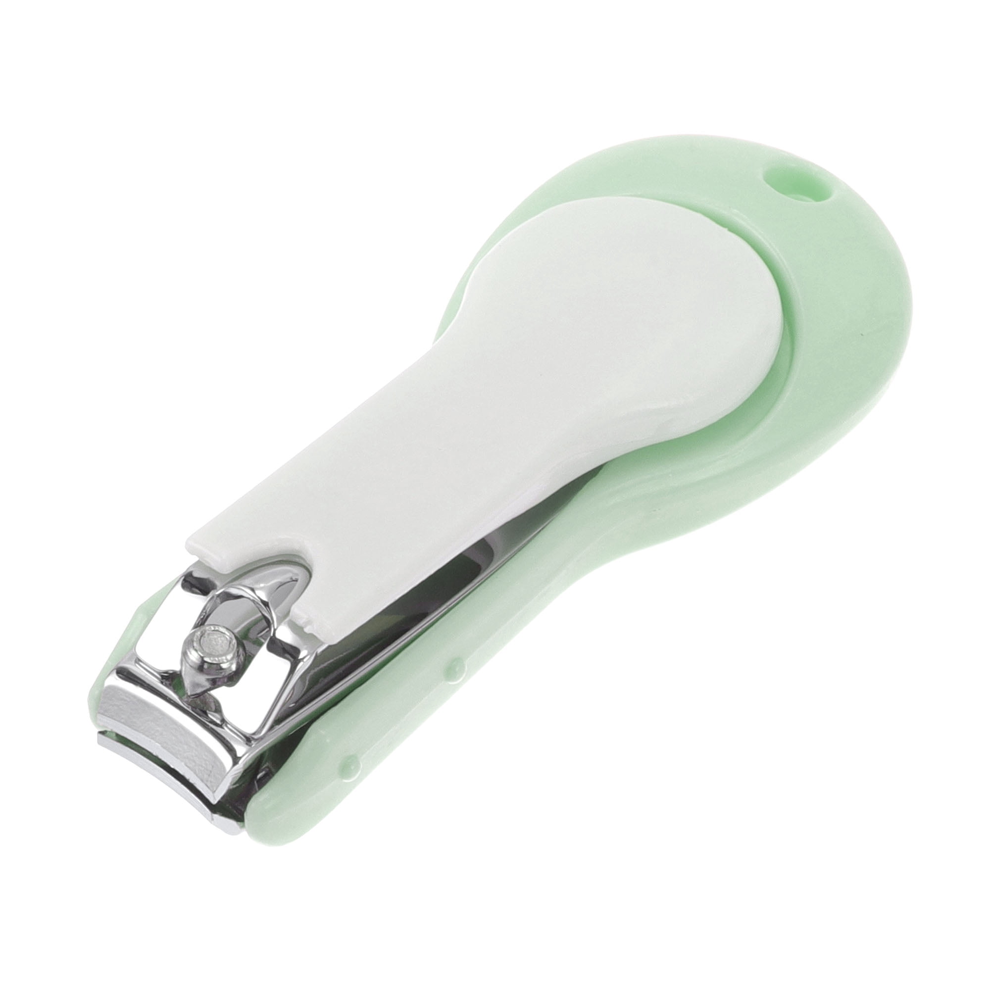 Unique Bargains 1pc ABS and Carbon Steel Round Tail Nail Clippers 2.56 ...