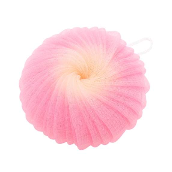 Unique Bargains 1pc Flower Bath Shower Loofah Sponge Pink - Walmart.com