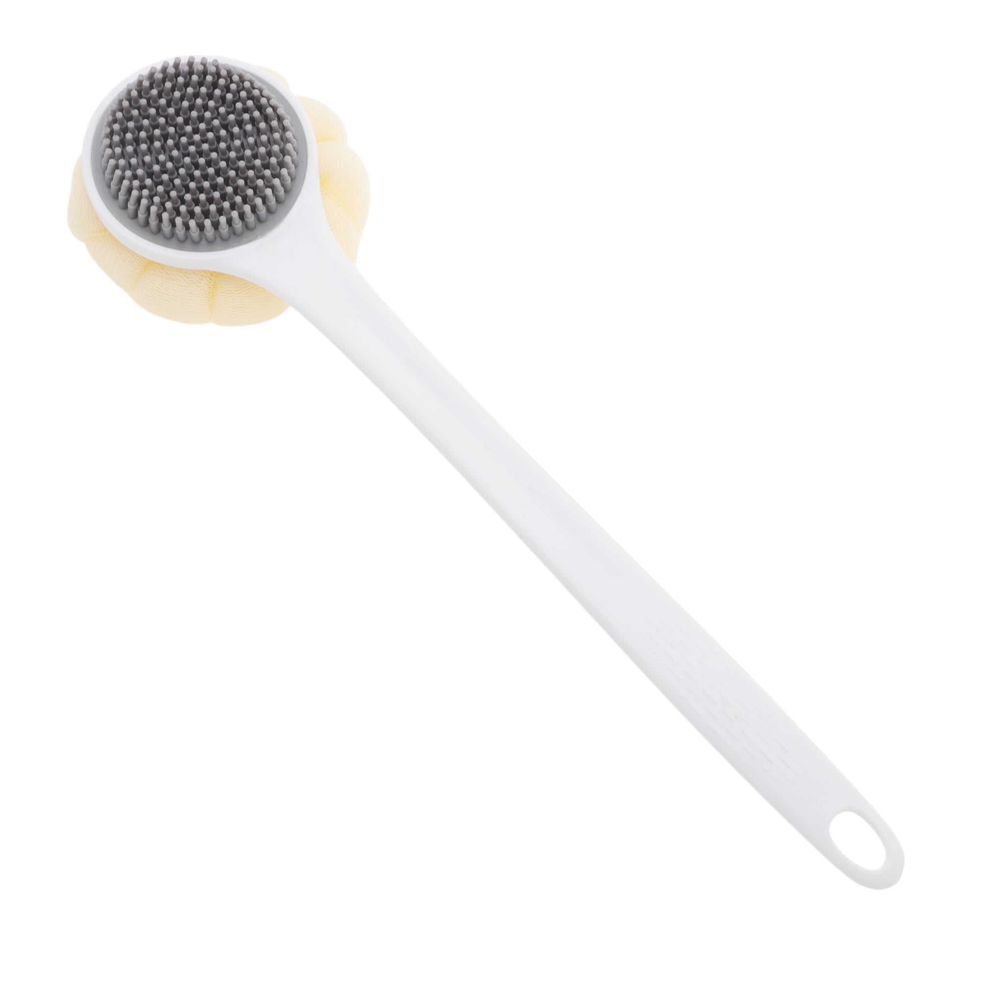 Unique Bargains 1pc Long Handle Double Sided Bath Brush Back Scrubber ...