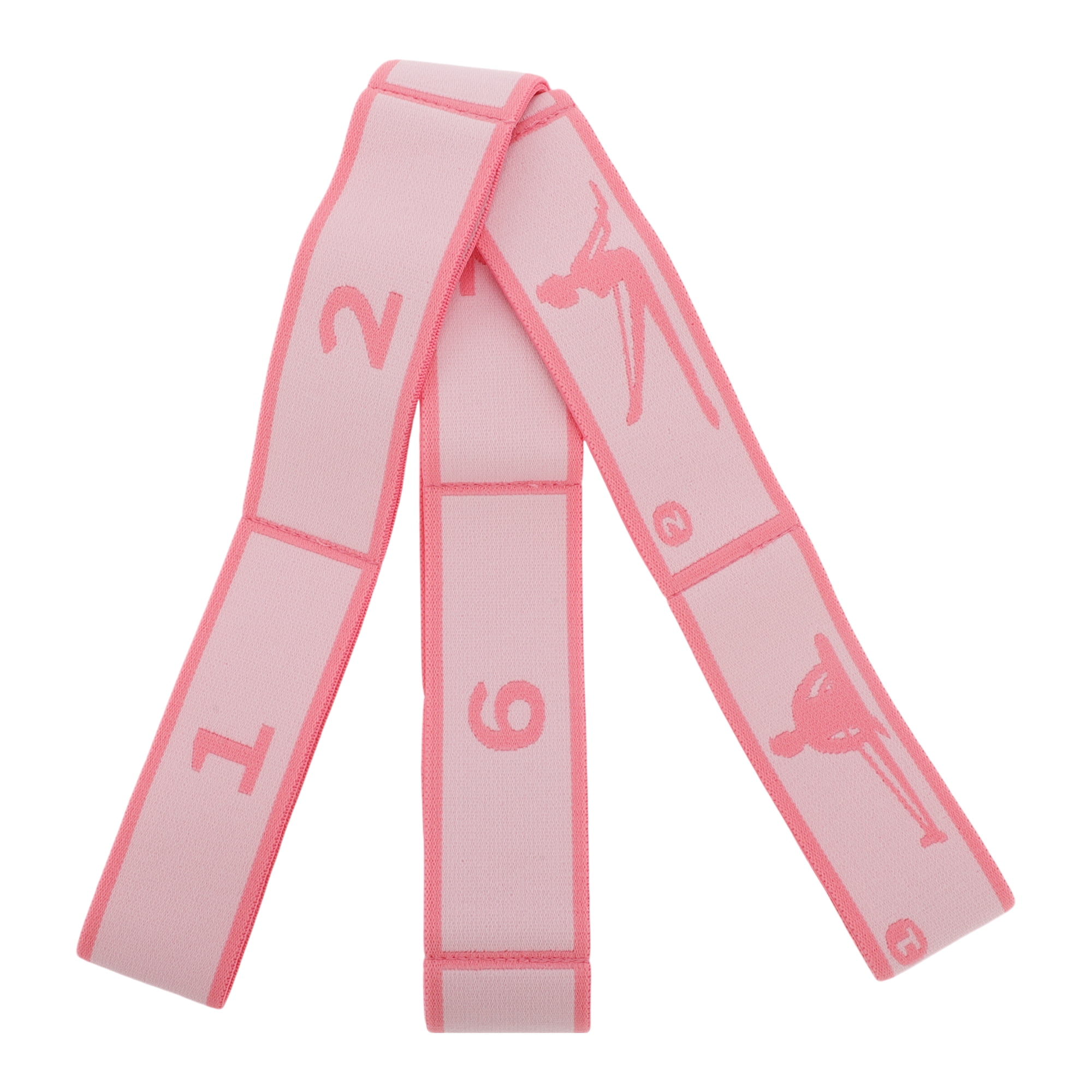 Unique Bargains 1pc Women 9 Grids Yoga Stretch Bands for Gym Stretching ...