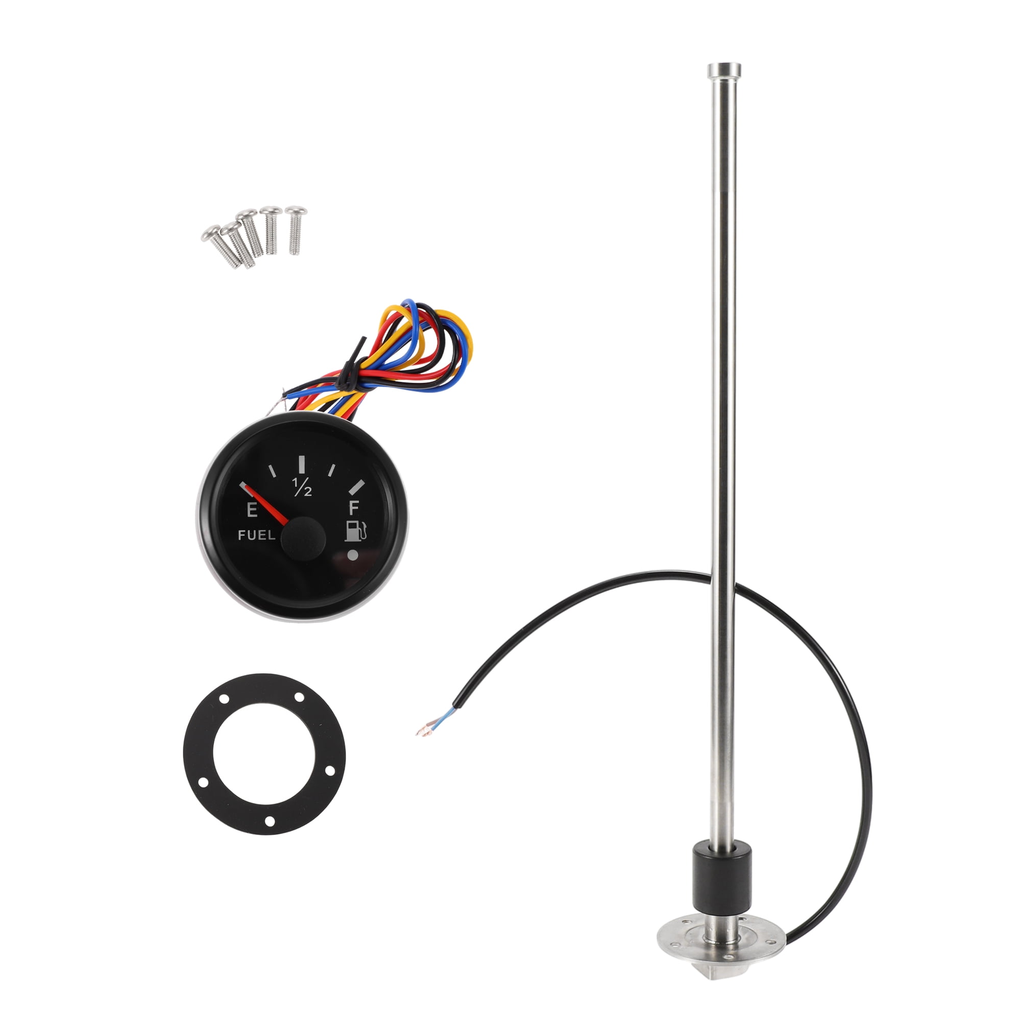Unique Bargains 1set Fuel Sending Unit and Gauge Kit 17.72" Length Boat ...