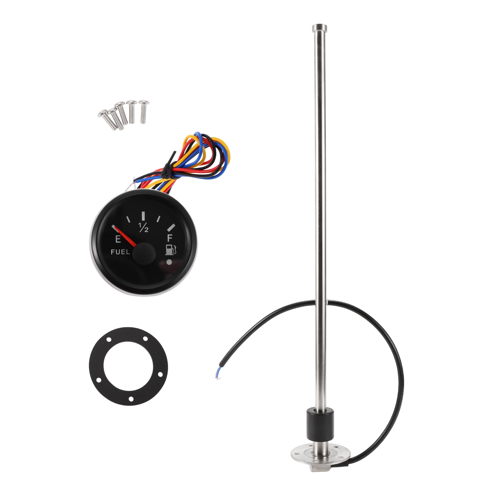 Unique Bargains 1set Fuel Sending Unit and Gauge Kit 19.69" Length Boat ...