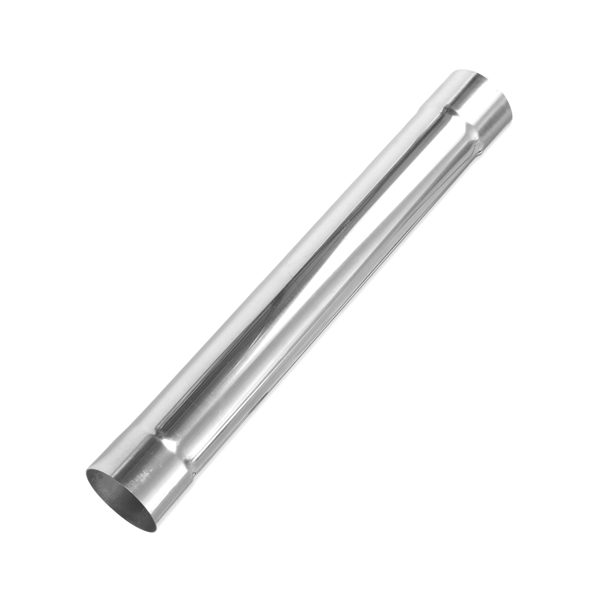 Unique Bargains 2.5" OD Straight Exhaust Pipe Tube T304 Stainless Steel ...