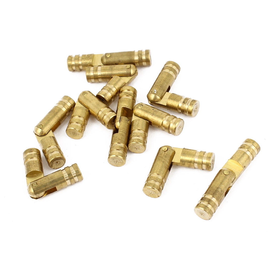 Unique Bargains 2.5cm Long Gold Tone Column Design Rotatable Furniture ...