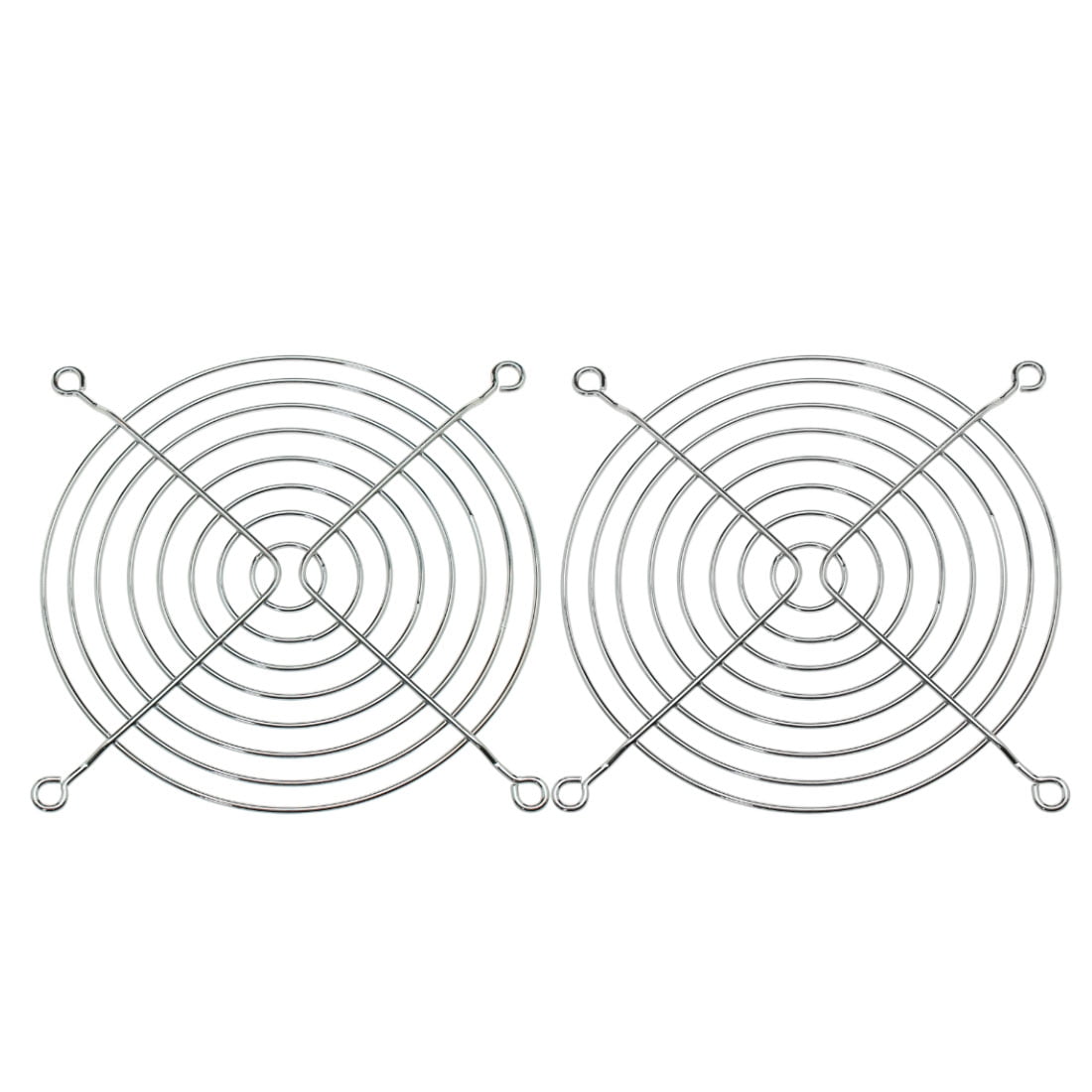 Unique Bargains 2 Pack Metal CPU Fan Grill Guard for 120mm PC Case Fans ...