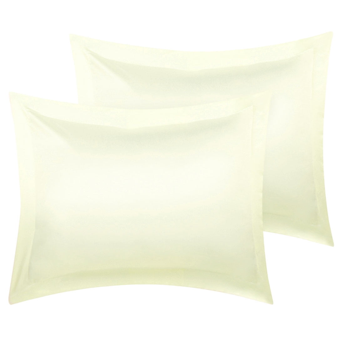 Unique Bargains 2-Pack Silky Satin Pillow Shams King 20 Unique Bargains 2-Pack Silky Satin Pillow Shams King 20