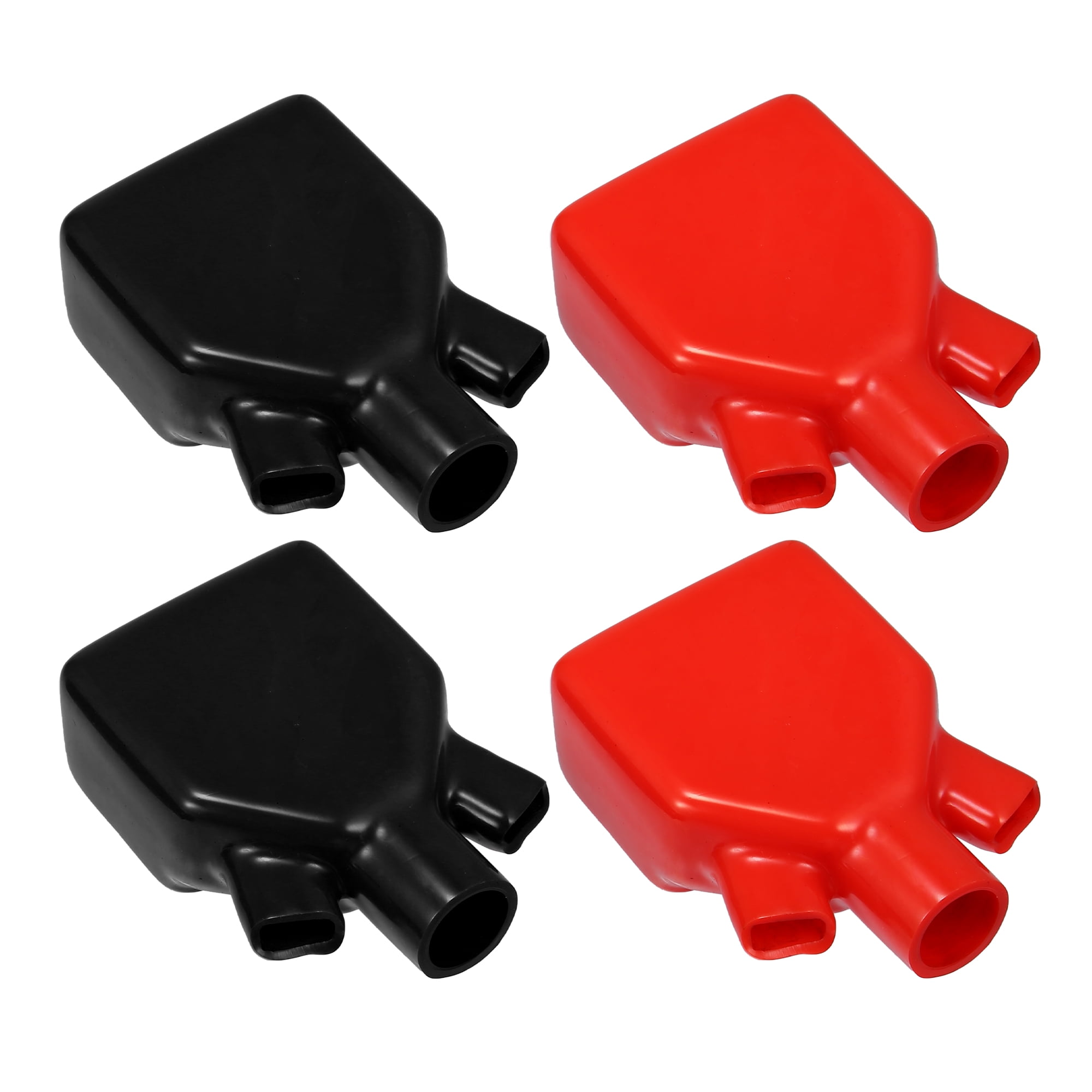 Unique Bargains 2 Pair Battery Terminal Cover Boot Protector Cable Lug ...