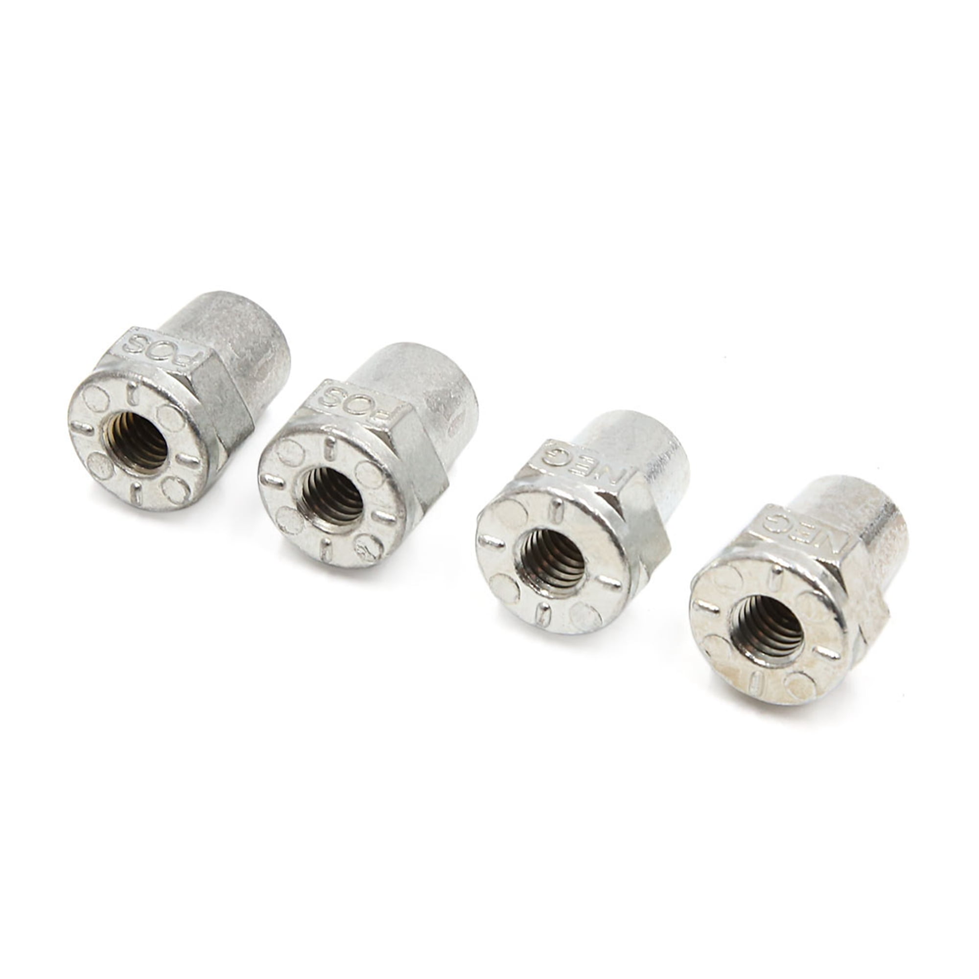 Unique Bargains 2 Pair M9 Zinc Alloy Positive Negative Battery Post ...