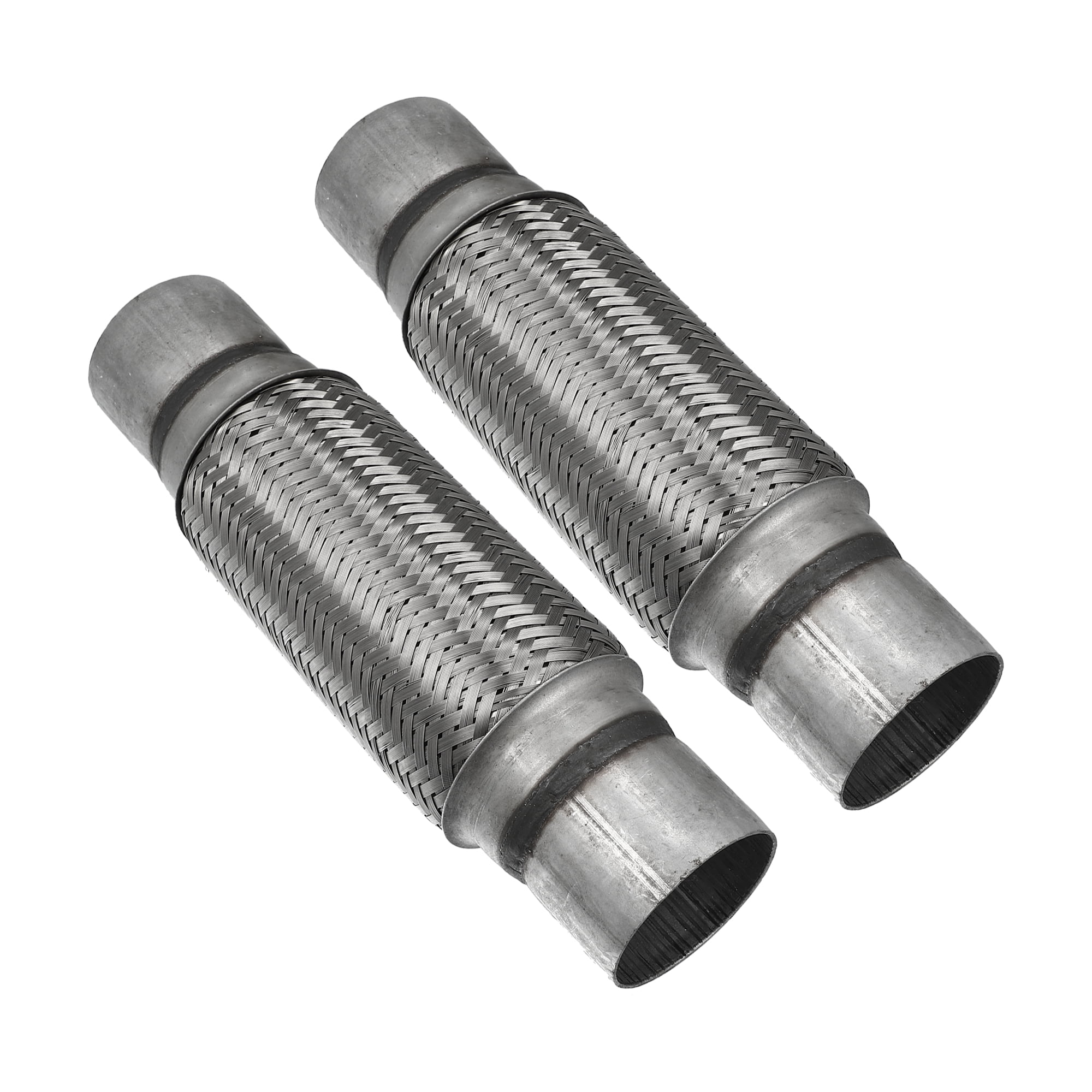 Unique Bargains 2 Pcs 2.5"x8"x12" Car Exhaust Flexible Pipe Exhaust ...