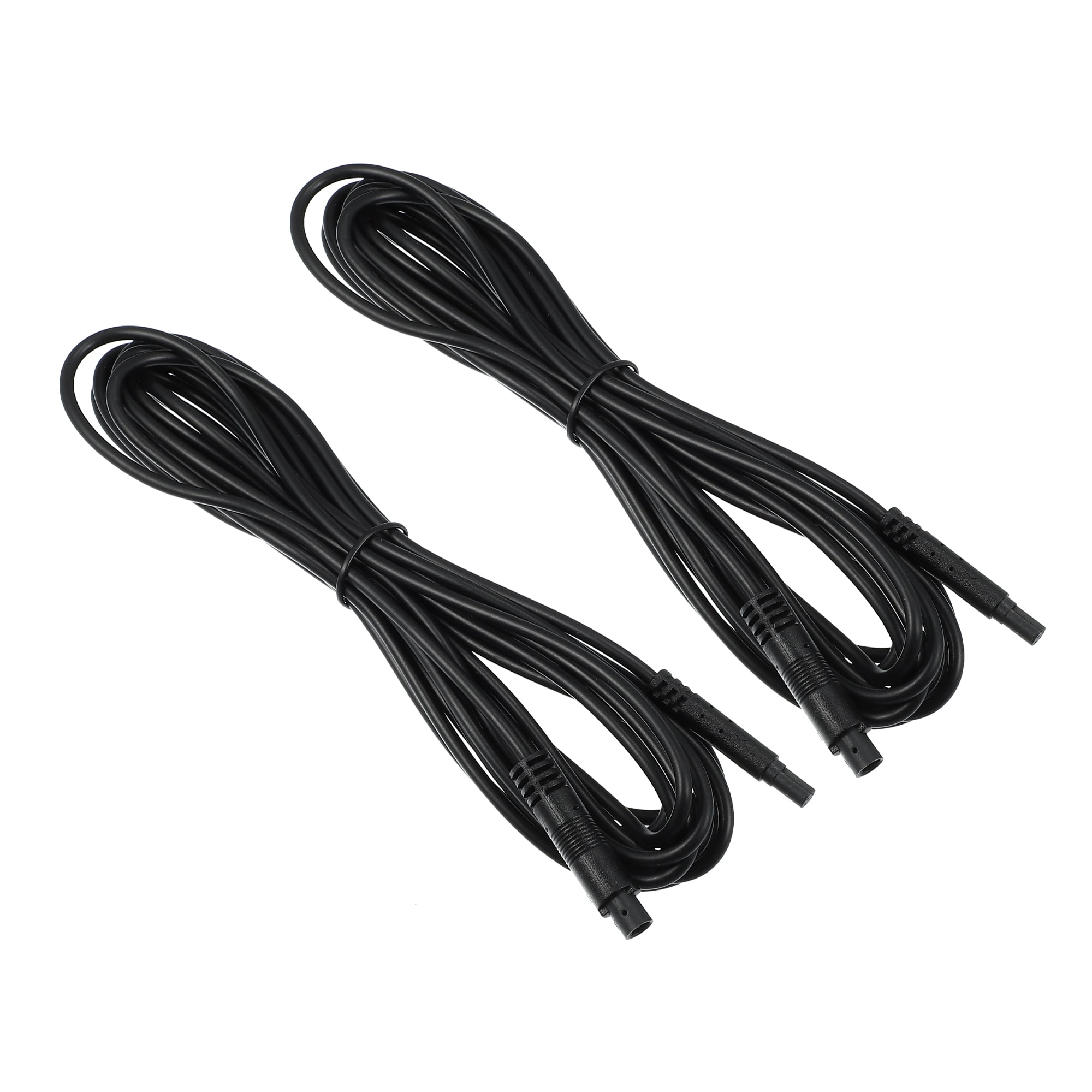 Unique Bargains 2 Pcs 4 Pin 13.12ft 400cm Backup Camera Extension Cable ...