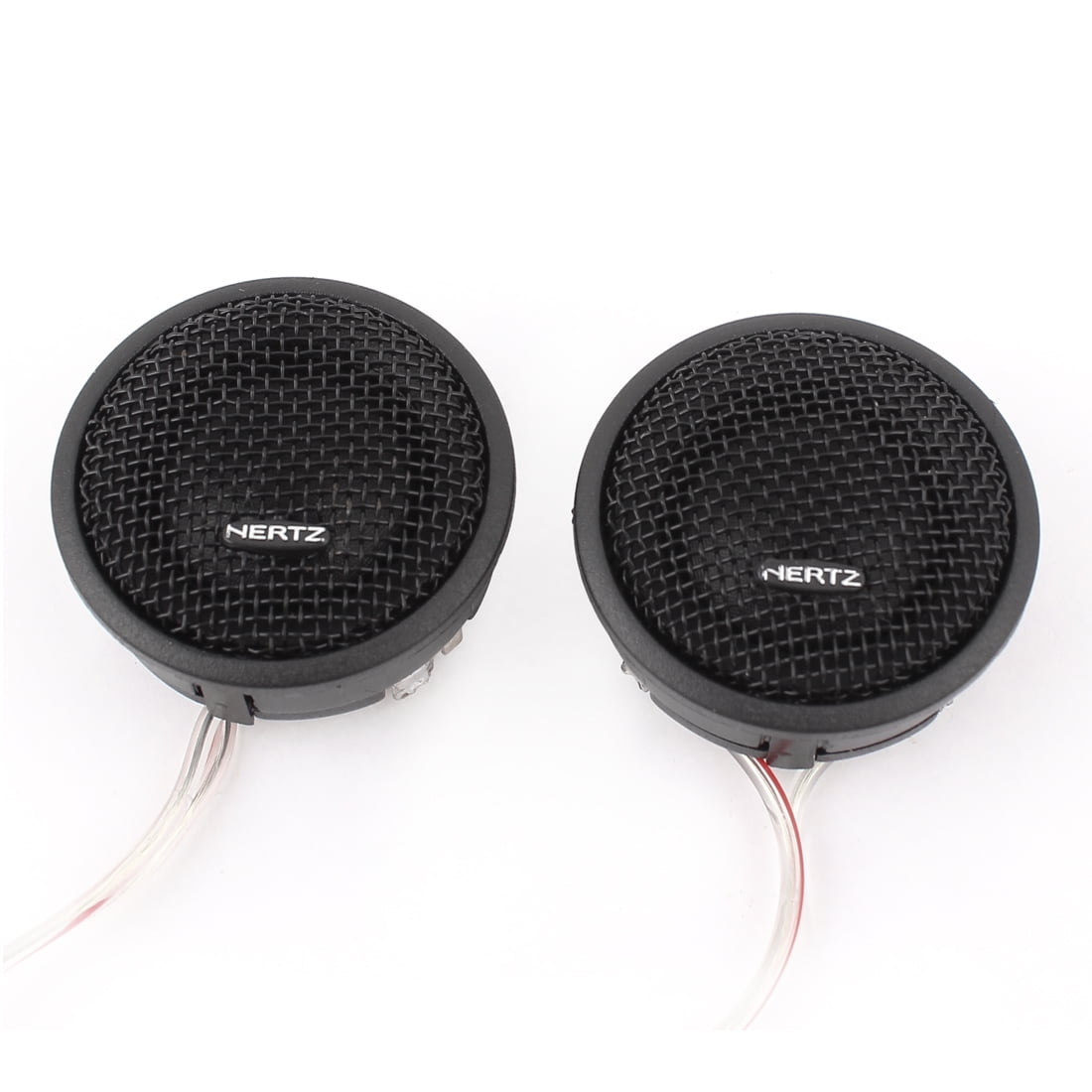 Unique Bargains 2 Pcs 45mm Dia Flush Mounted Black Car Dome Tweeter ...