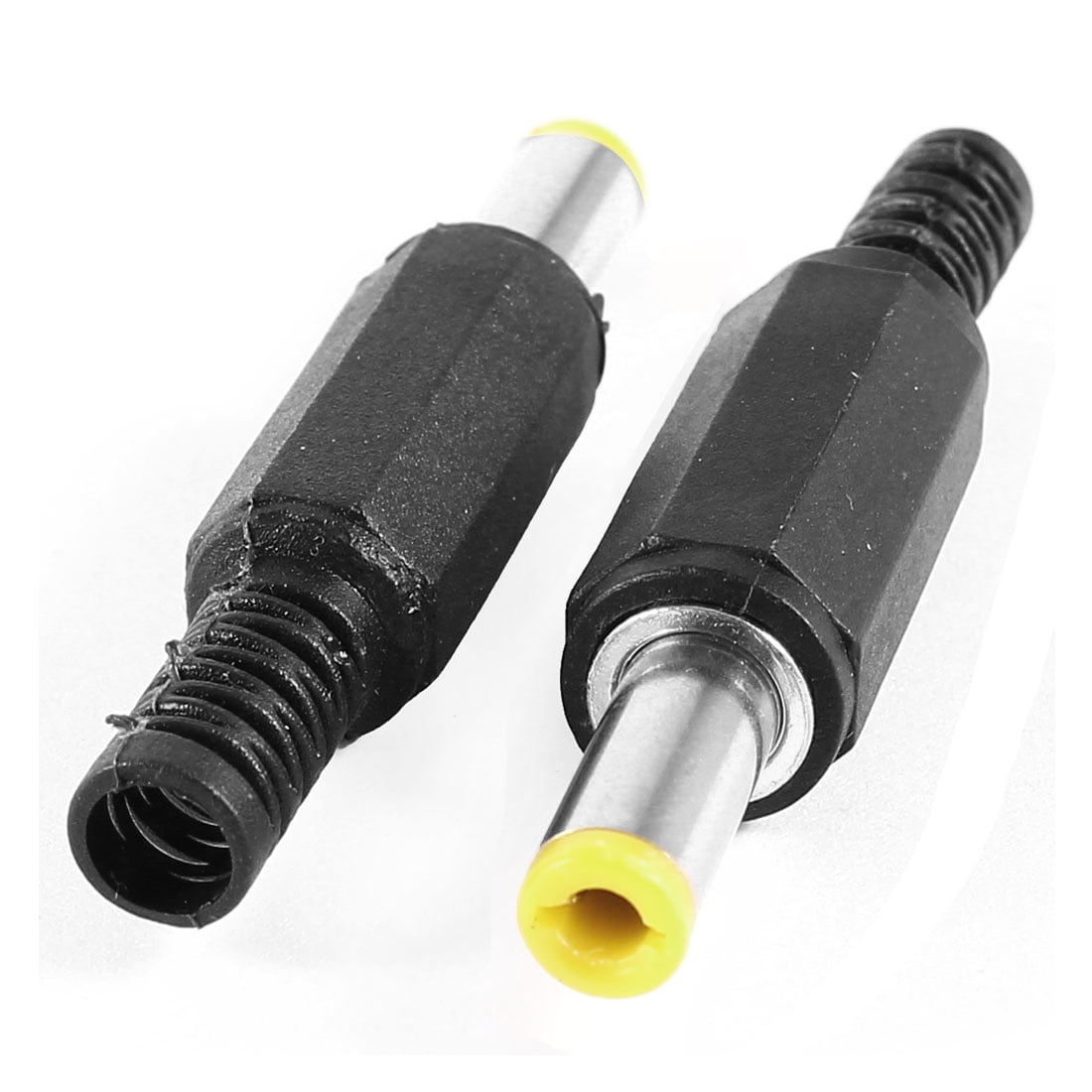 Unique Bargains 2 Pcs 5.5mmx2.5mm DC Power Cable Male Connector Adapter ...