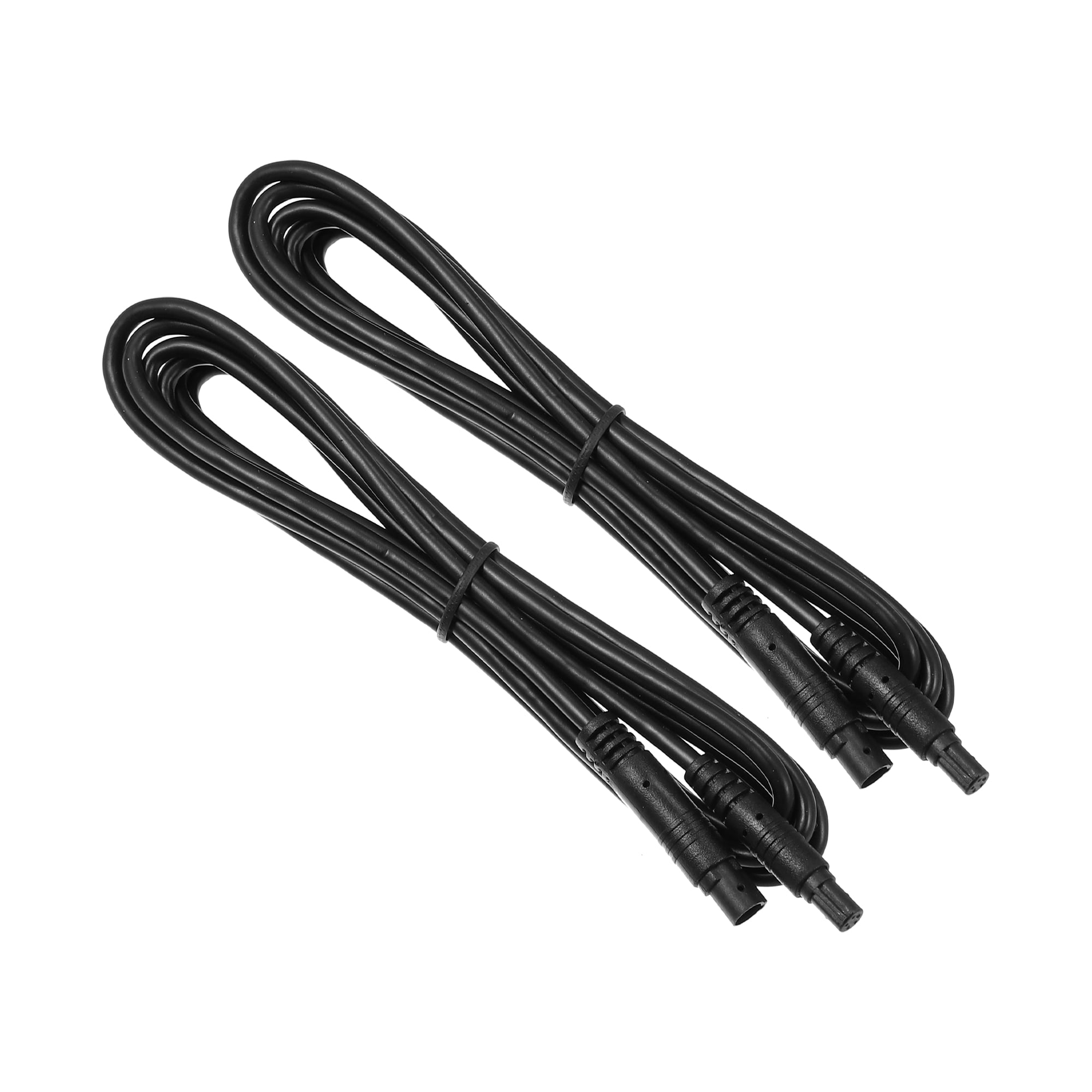 Unique Bargains 2 Pcs 5 Pin 6.56ft 200cm Backup Camera Extension Cable ...