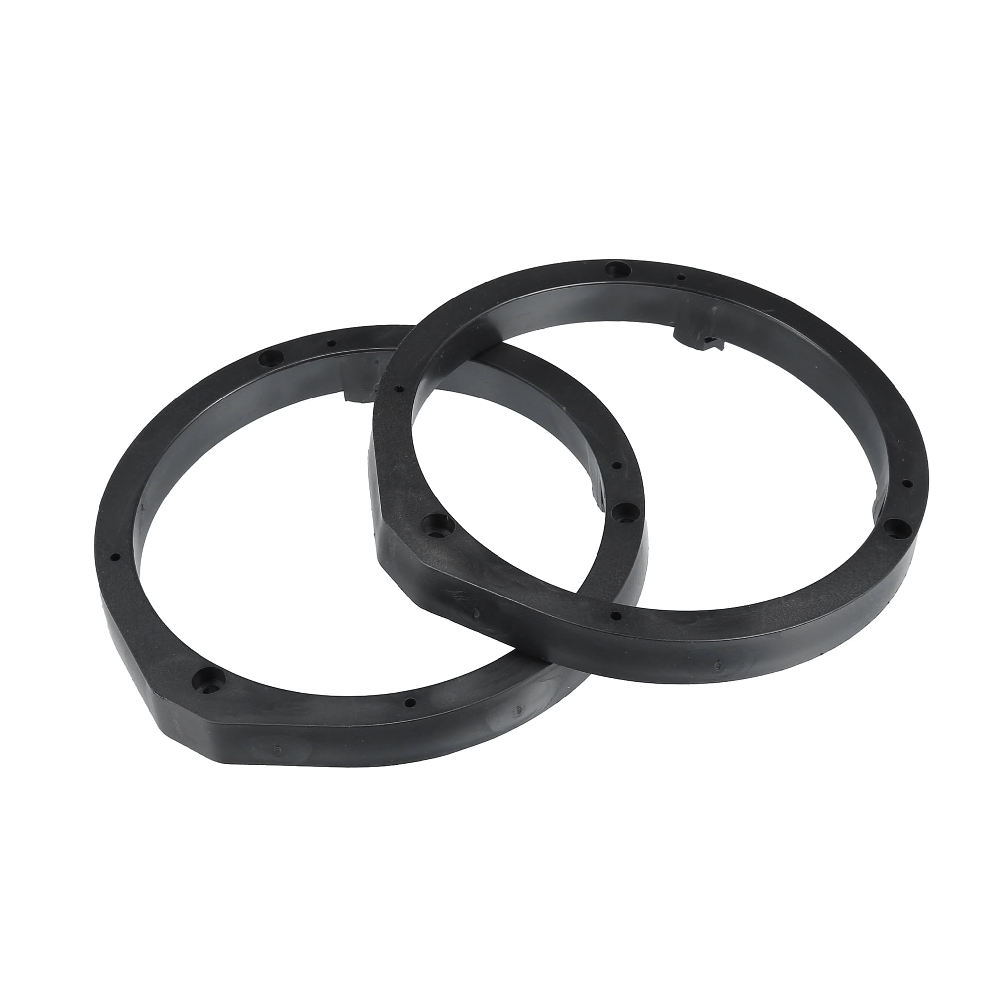 Unique Bargains 2 Pcs 6.5" Plastic Car Speaker Spacer Adaptor Ring ...