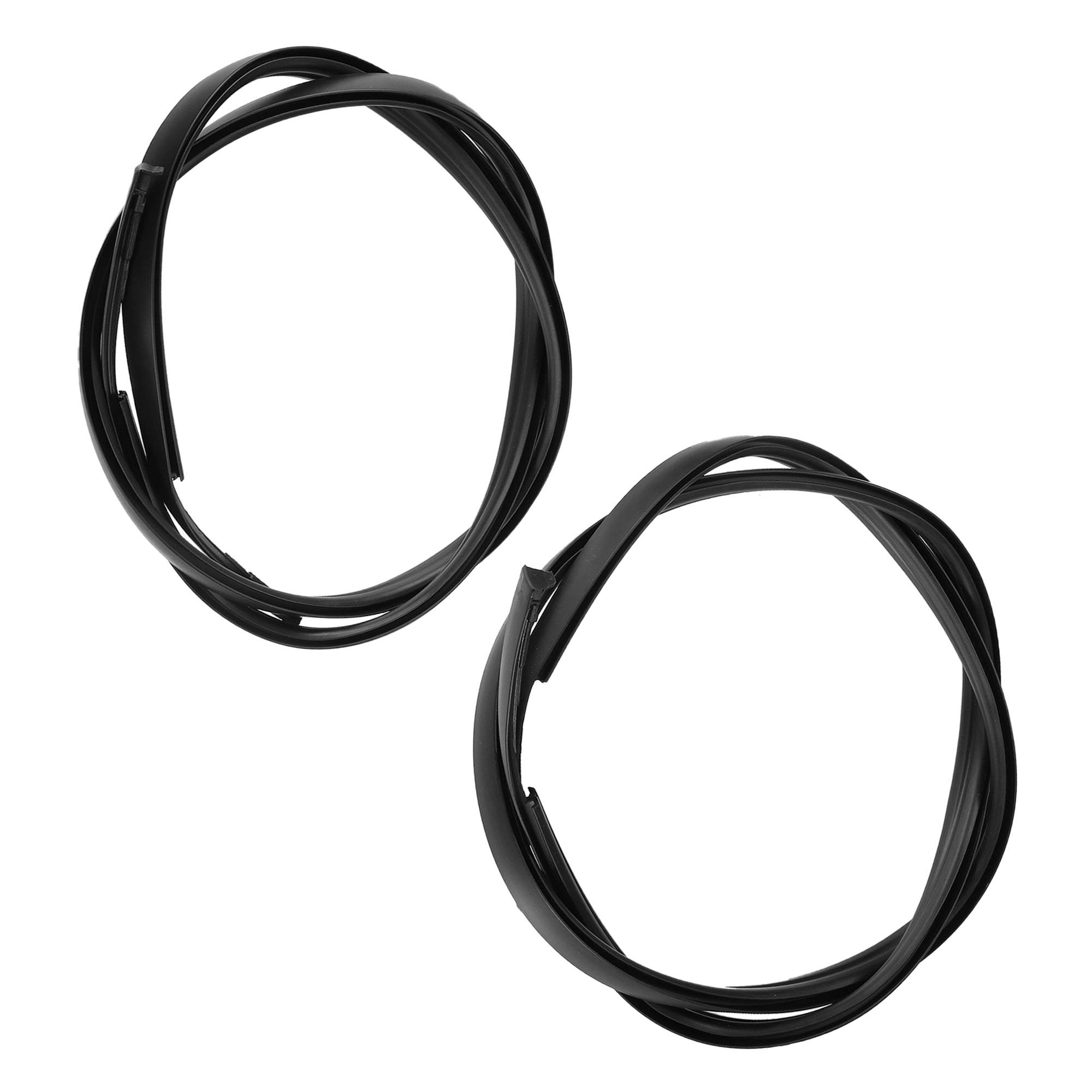 Unique Bargains 2 Pcs Car Roof Drip Weatherstrip for Toyota Yaris Sedan ...