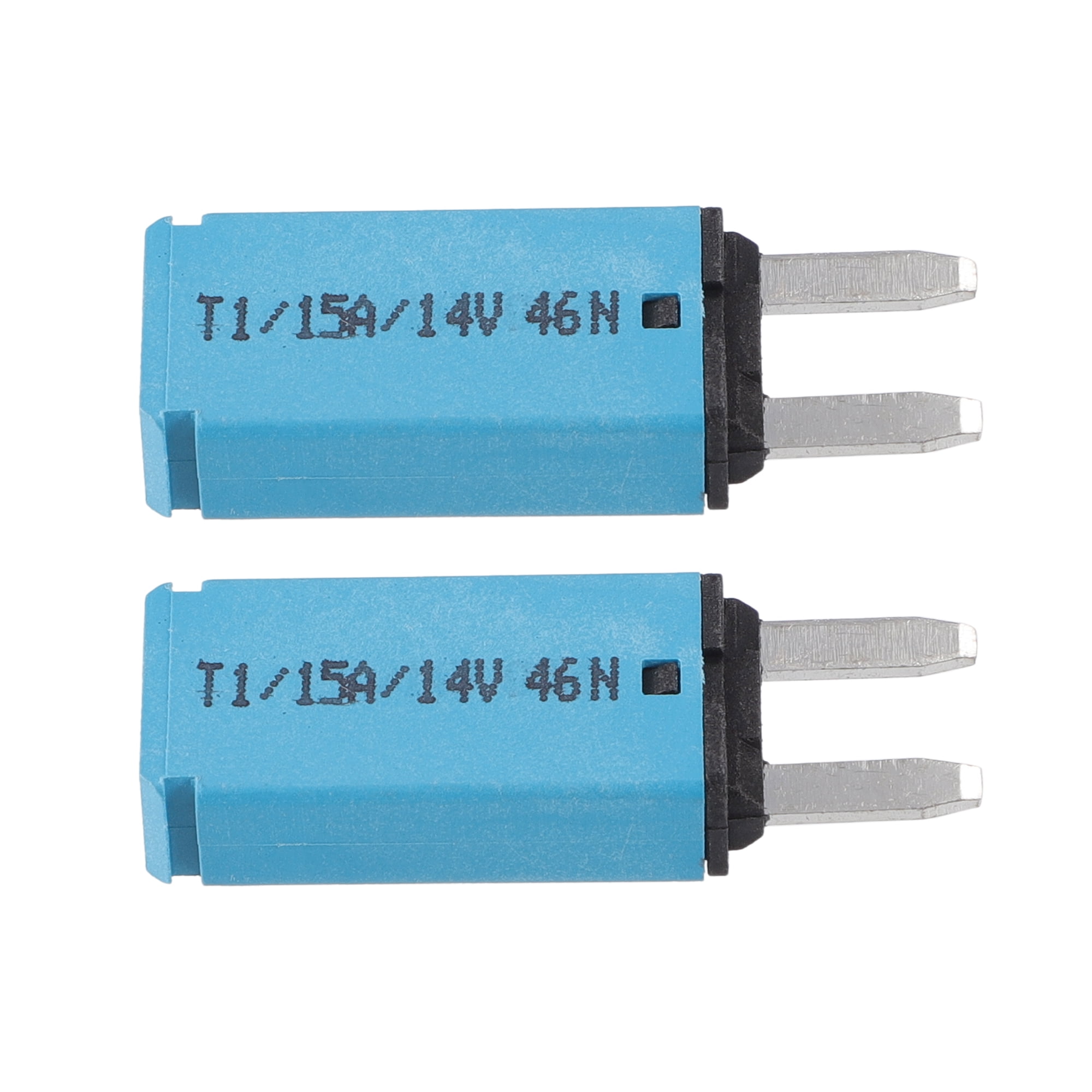 Unique Bargains 2 Pcs Circuit Breaker Fuse E71 15A Automatic Resettable ...