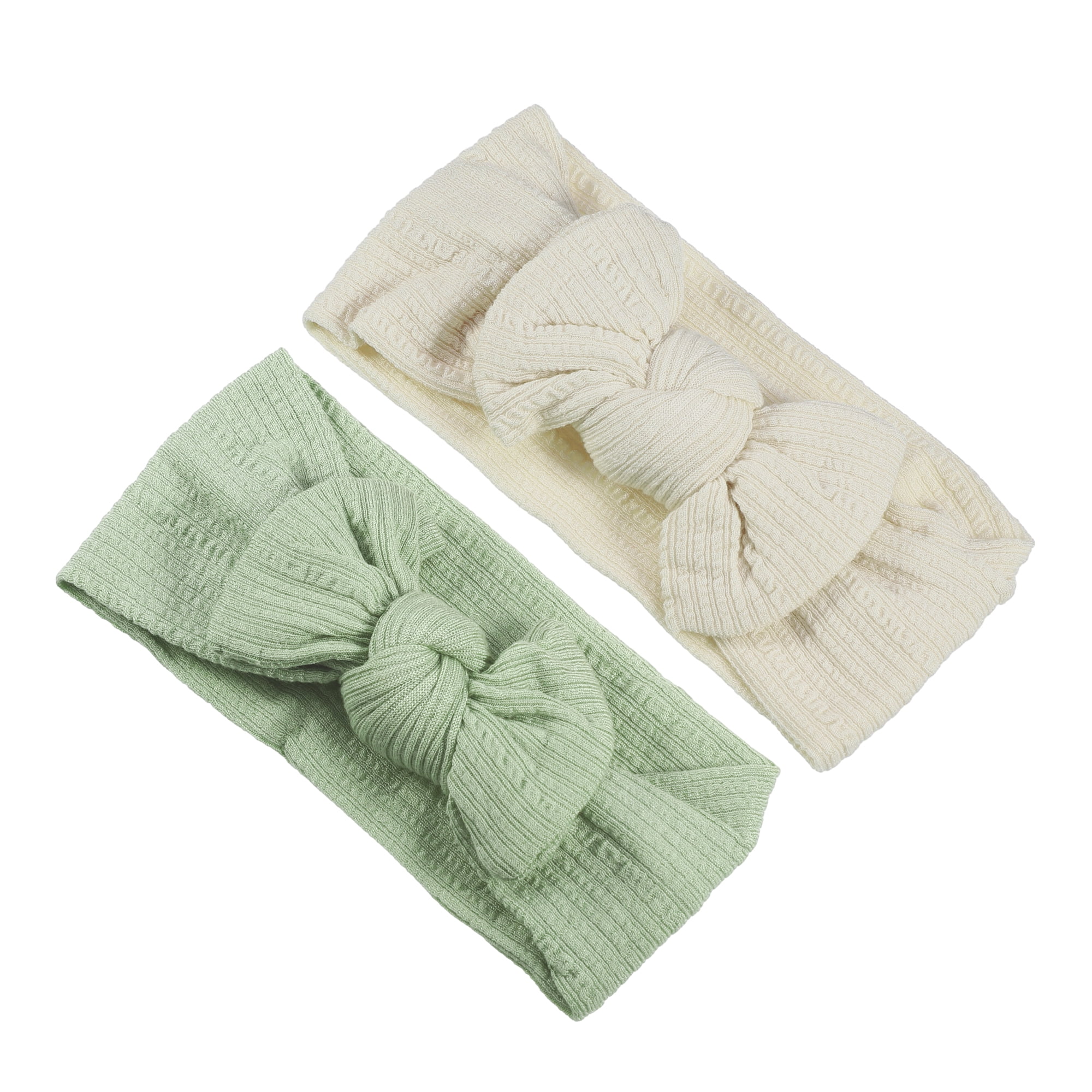 Unique Bargains 2 Pcs Classic Fashion Stripe Bow Headbands for Girls 6. ...