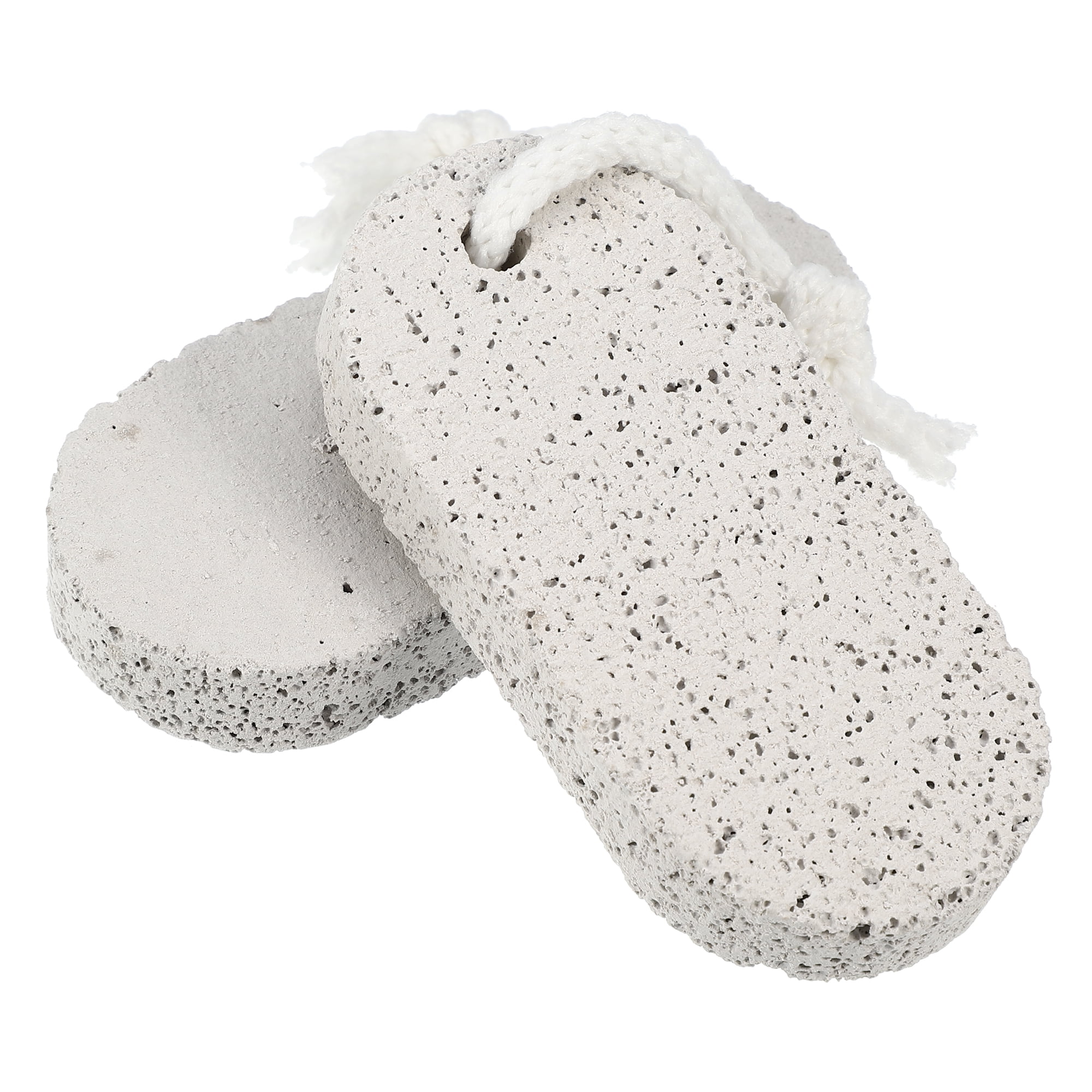 Unique Bargains 2 Pcs Foot Care Exfoliating Scrub Stone Fine and Coarse ...