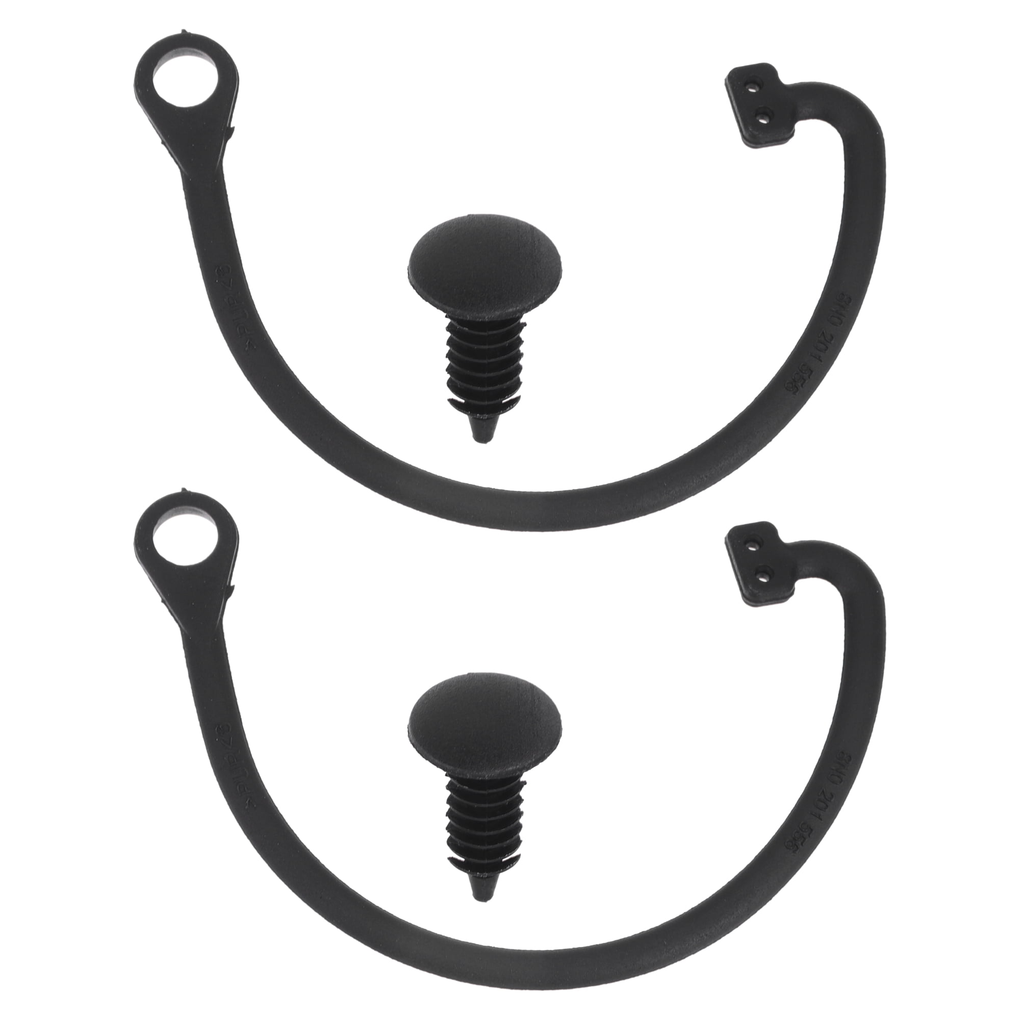 Unique Bargains 2 Pcs Fuel Tank Cap Tether Fuel Tank Rope Curved Shape ...