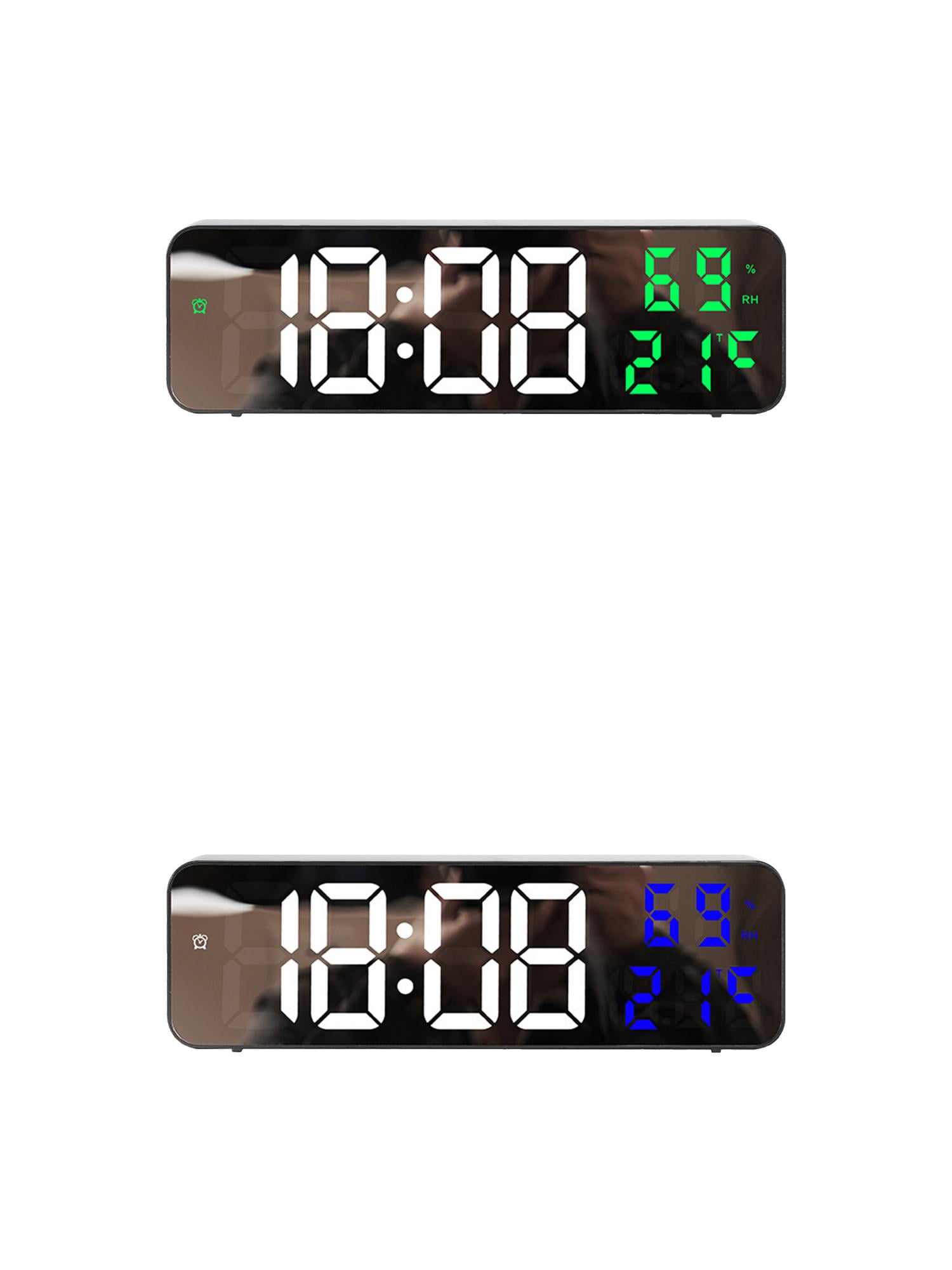 Unique Bargains 2 Pcs Large Silent Non Ticking Modern Wall Clocks 9 ...