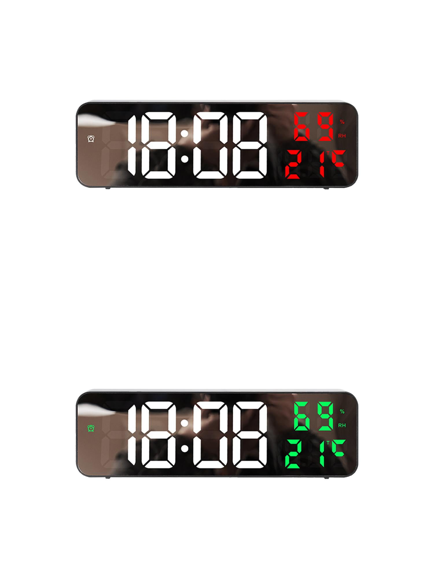 Unique Bargains 2 Pcs Large Silent Non Ticking Modern Wall Clocks 9 ...