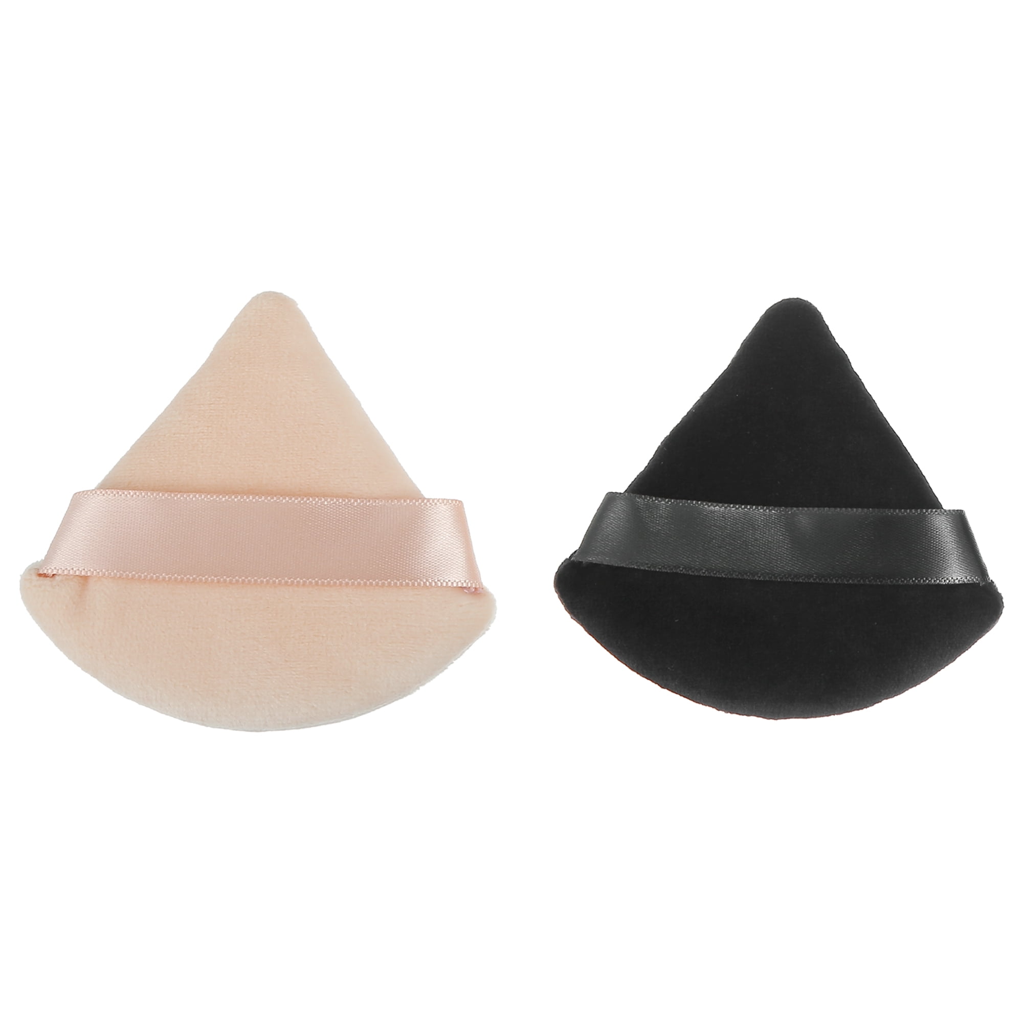 Unique Bargains 2 Pcs Loose Powder Puff Face Soft Triangle Puff Blender ...