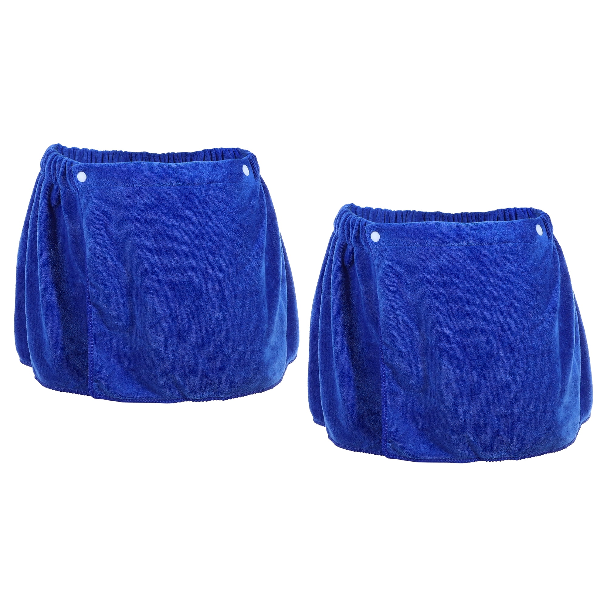 Unique Bargains 2 Pcs Men's Bath Wrap Towel Body Wrap for Shower Spa ...