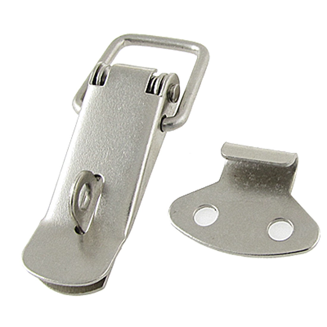 Unique Bargains 2Pcs Metal Spring Loaded Toggle Latch Hasp for Boxes ...