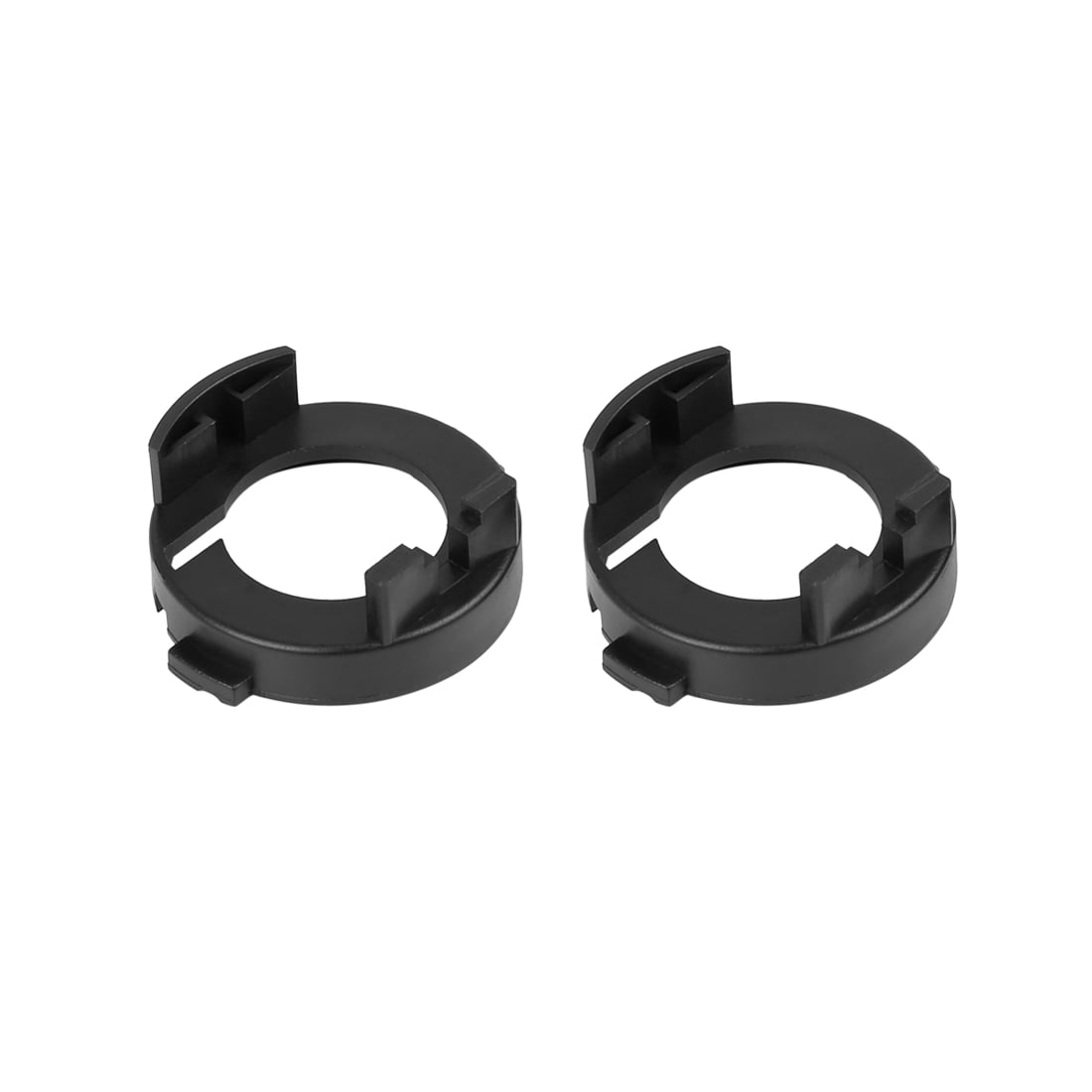 Unique Bargains 2 Pcs Plastic H7 Headlight Base Buckle Lamp Bulb Holder ...