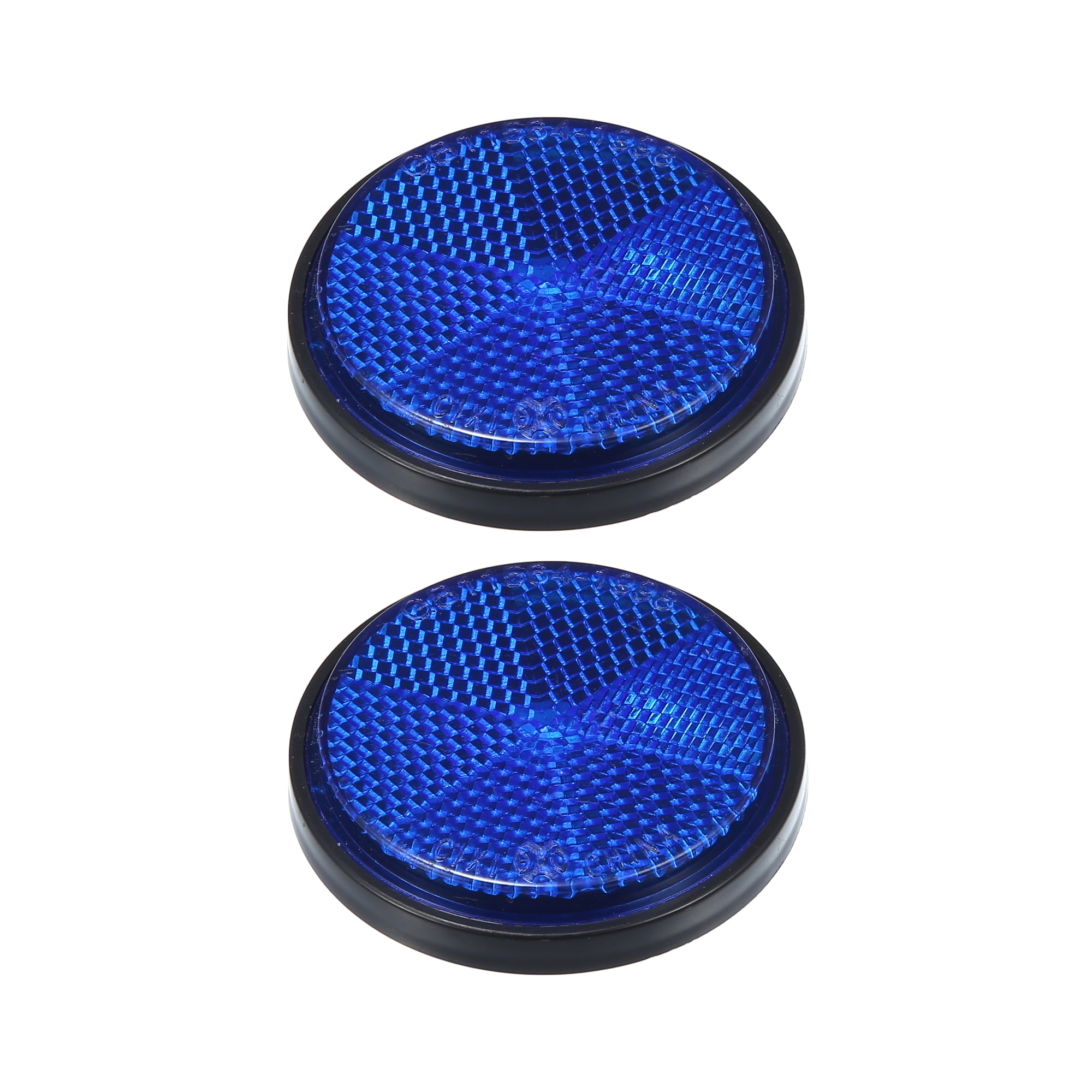 Unique Bargains 2 Pcs Universal Round Shape Reflector for Motorcycle ...