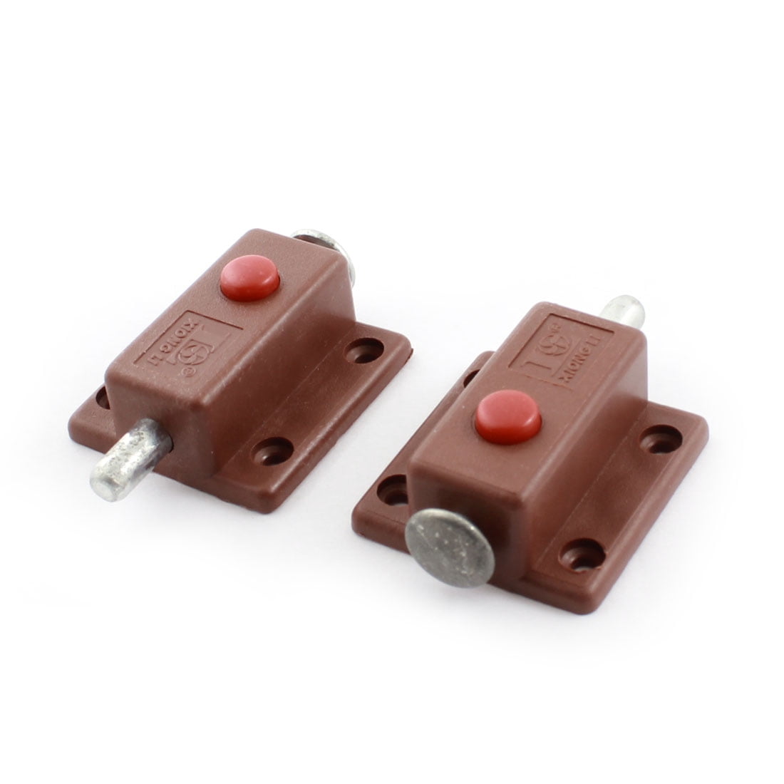 Unique Bargains 2 Pieces Spring Loaded Button Control Latching ...