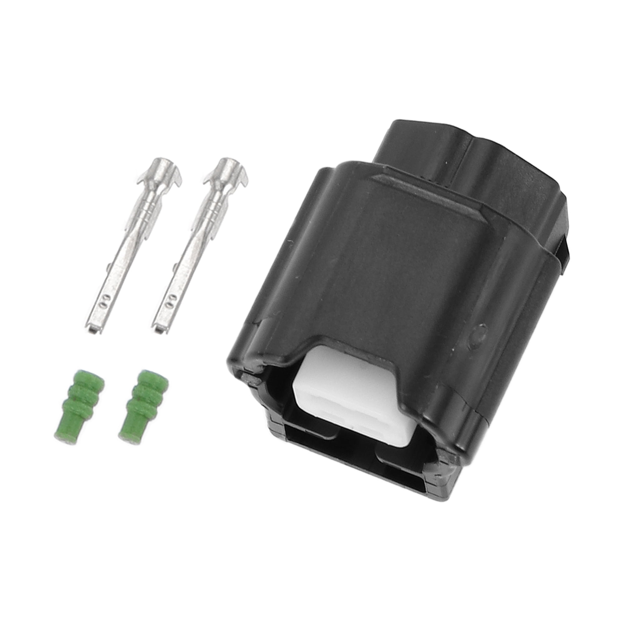 Unique Bargains 2 Pin ABS Sensor Connector Plug Female Wire Terminal ...