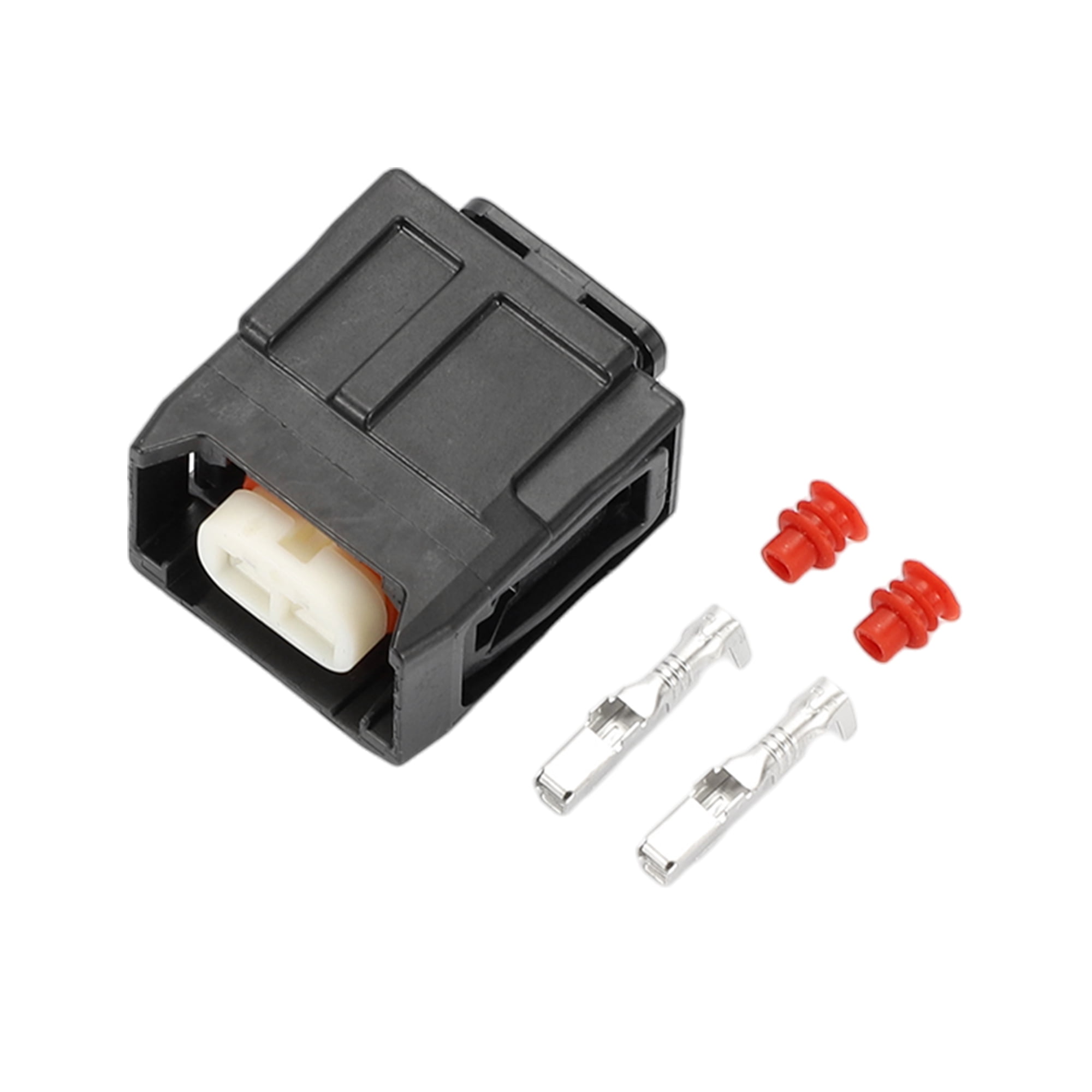 Unique Bargains 2 Pin Diesel Injector Connector Plug Waterproof Female ...