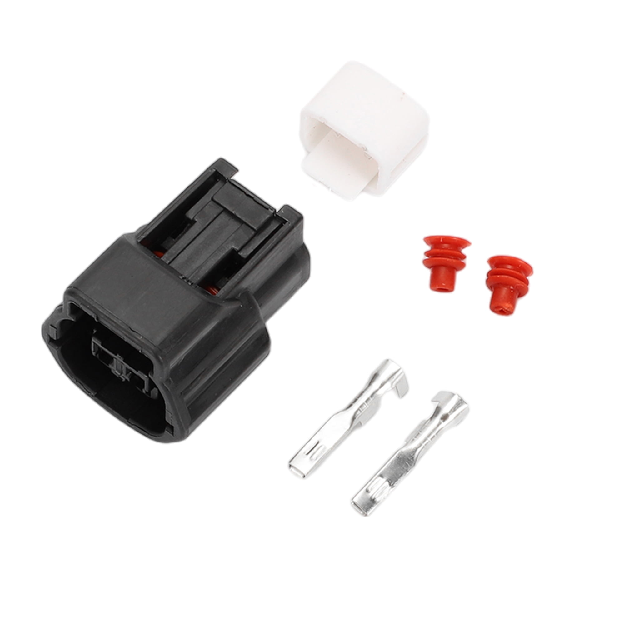 Unique Bargains 2 Pin Engine Water Temperature Sensor Connector Plug ...