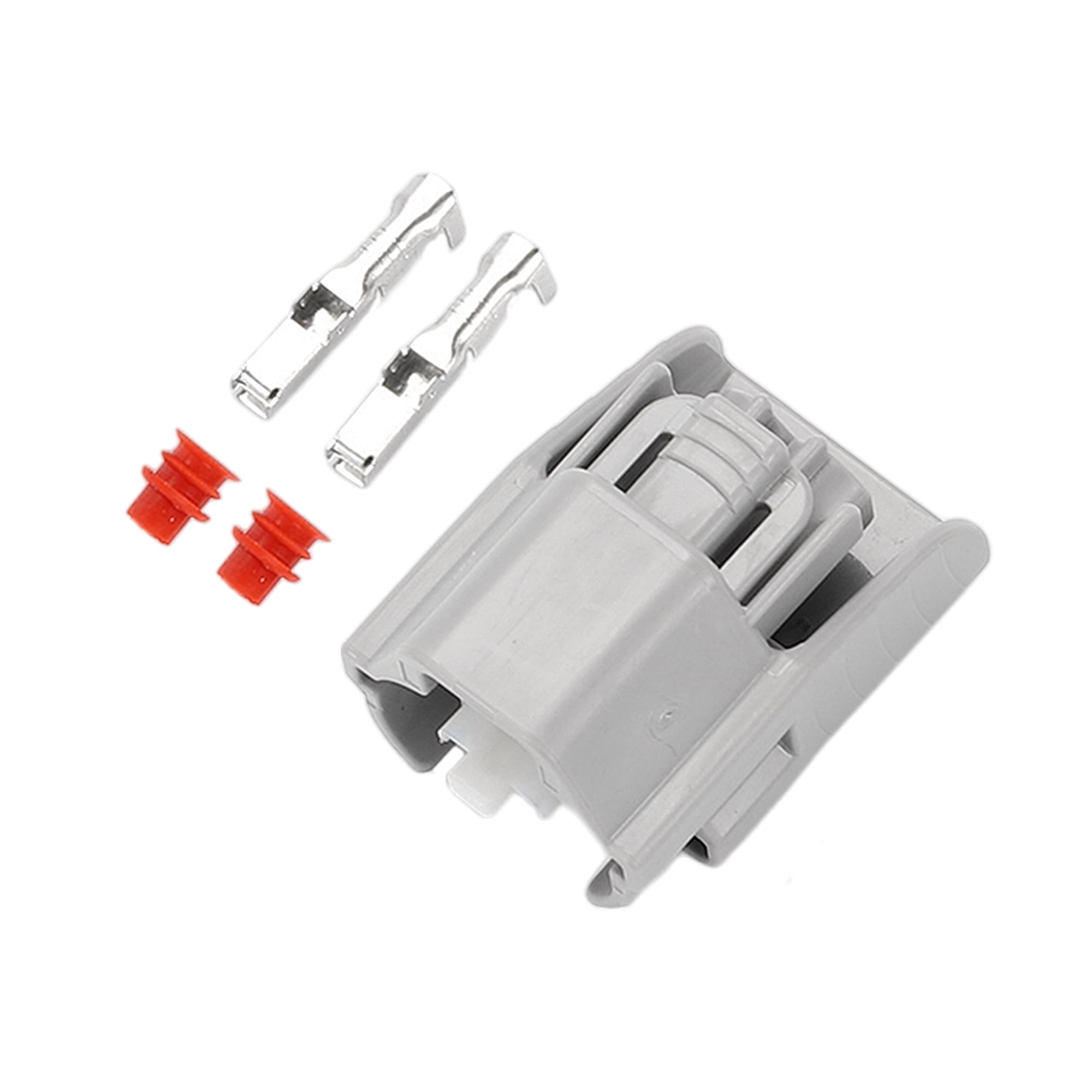 Unique Bargains 2 Pin Fuel Injector Connector Plug Waterproof Female ...