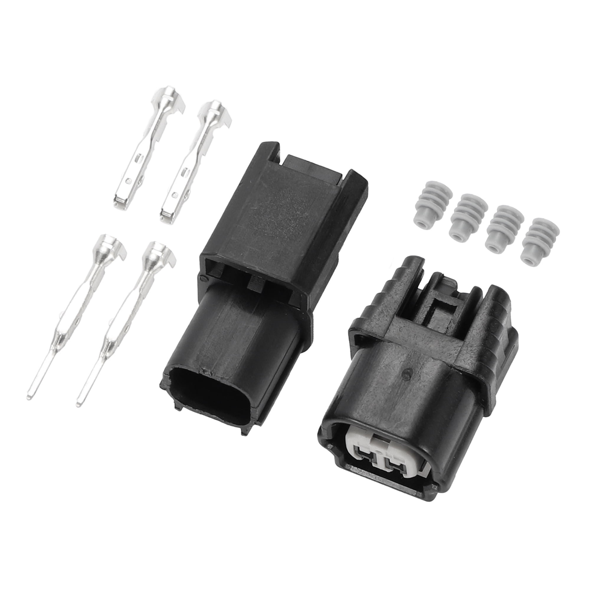 Unique Bargains 2 Pin Intake Air Pressure Sensor Connector Plug Male ...