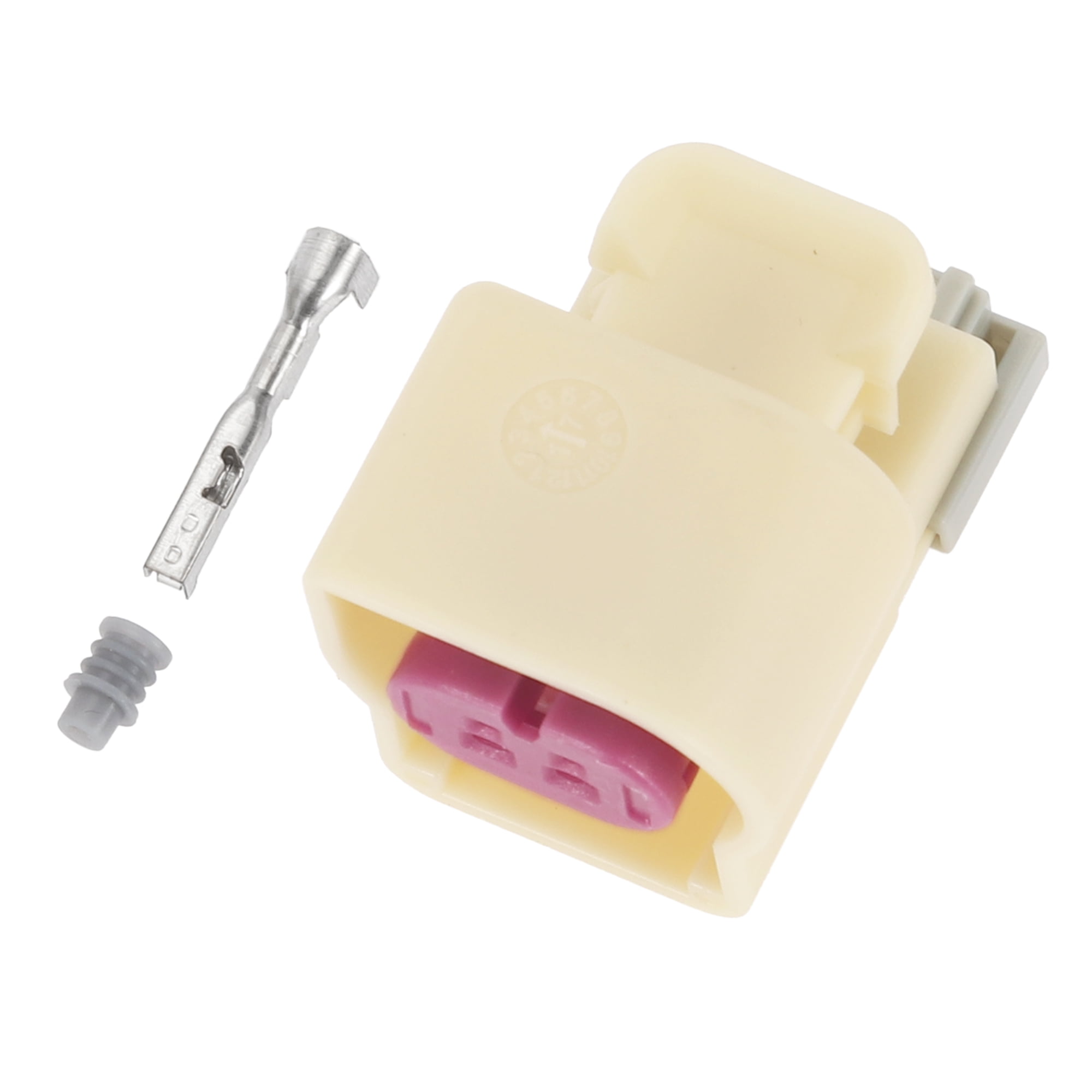 Unique Bargains 2 Pin Knock Detonation Sensor Connector Plug Female ...