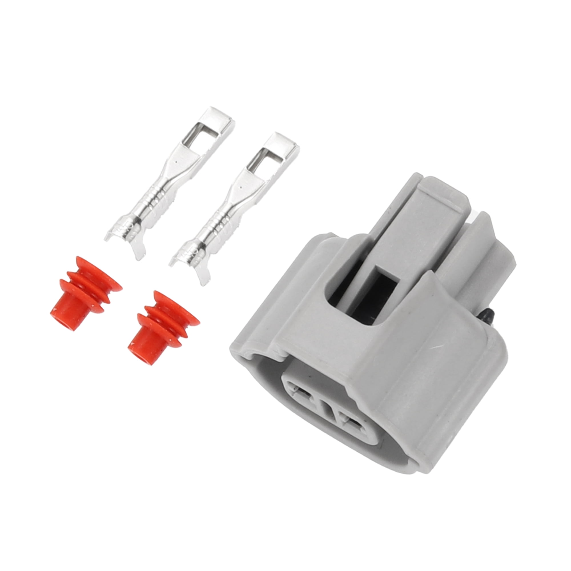 Unique Bargains 2 Pin Light Wiring Harness Connector Plug Waterproof ...