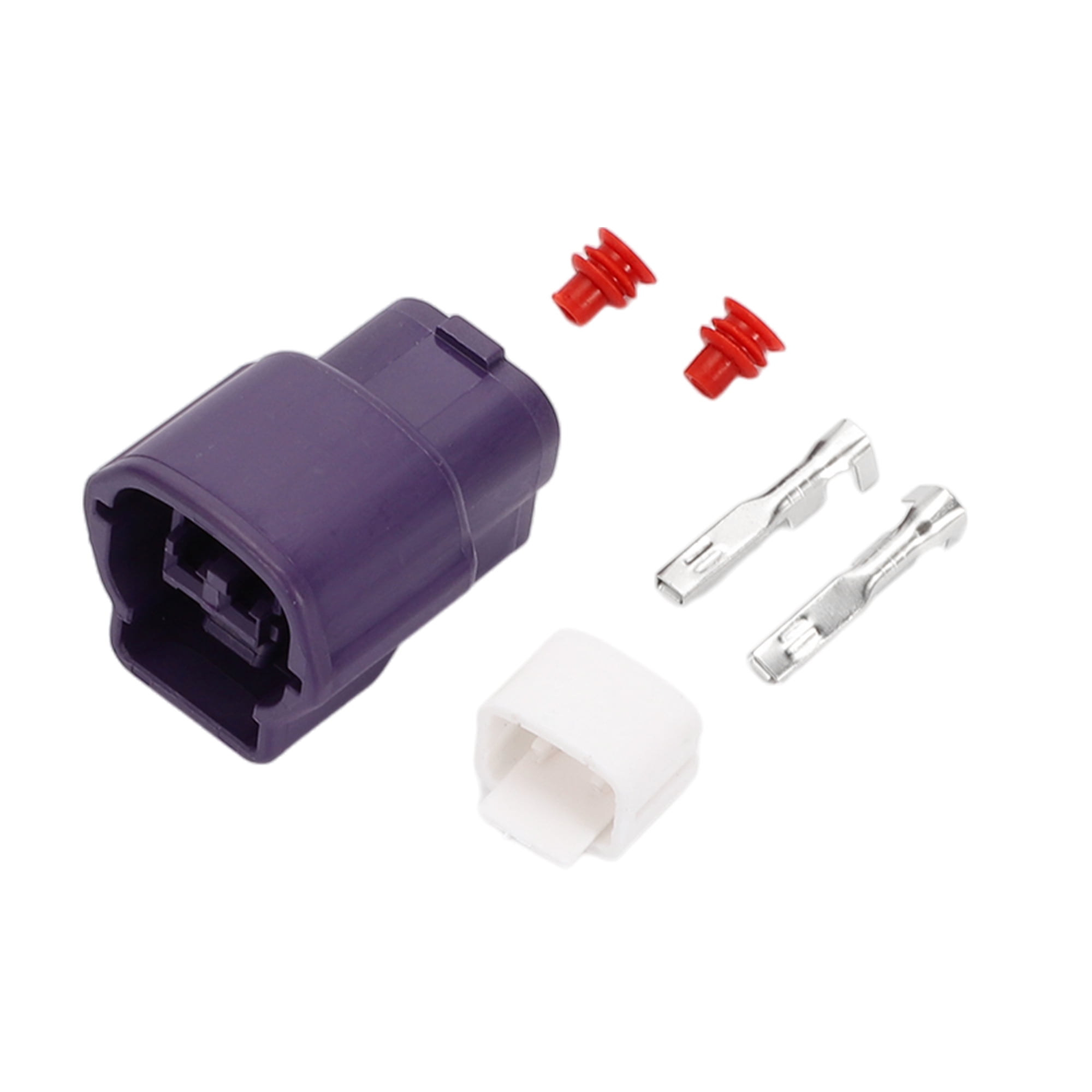 Unique Bargains 2 Pin Water Temperature Sensor Connector Plug Female ...