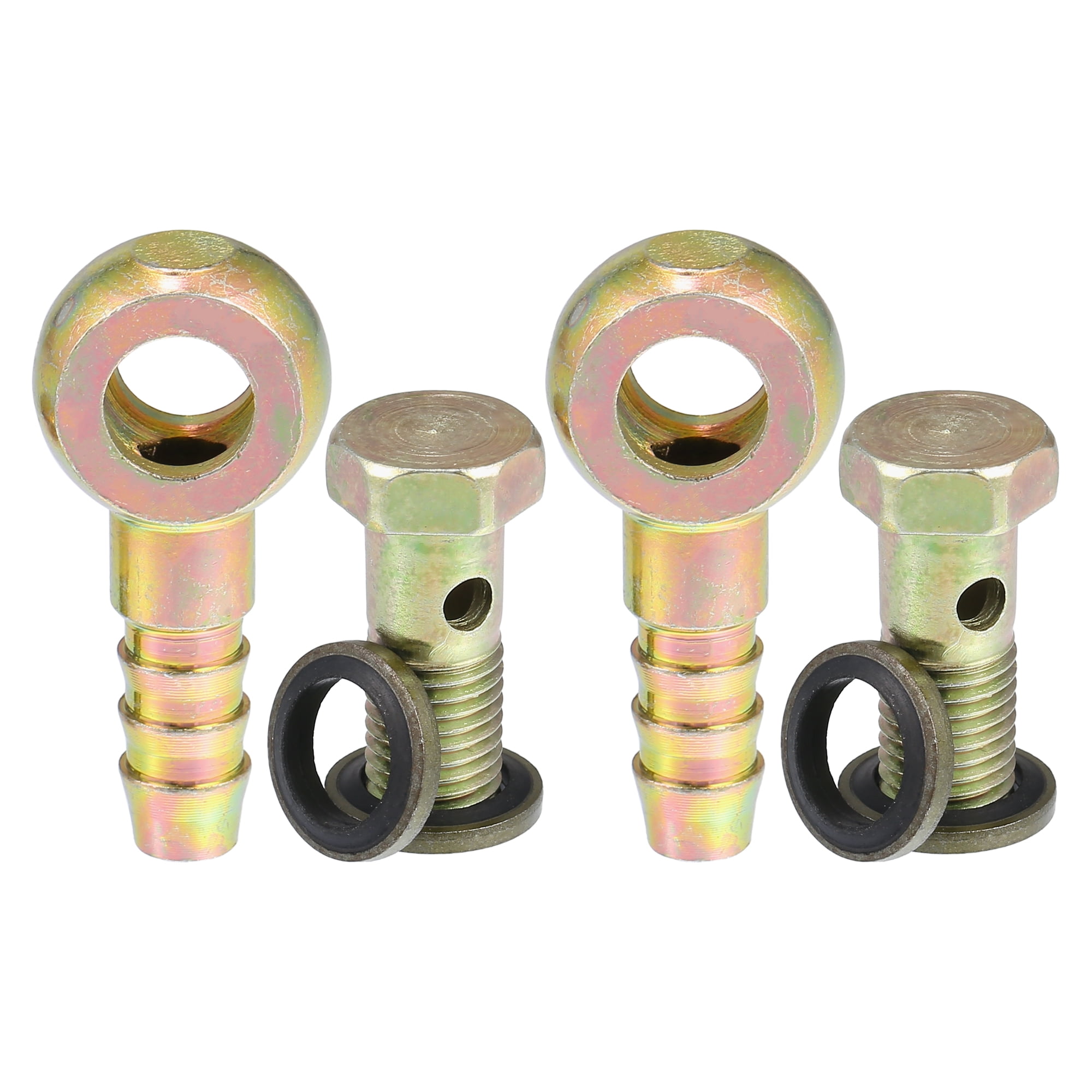 Unique Bargains 2 Set Car Oil Cooler Screw Ball Head Adapter Turbo ...