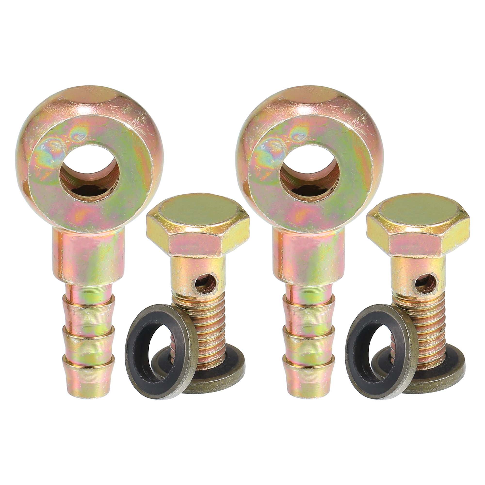 Unique Bargains 2 Set Car Oil Cooler Screw Ball Head Adapter Turbo ...
